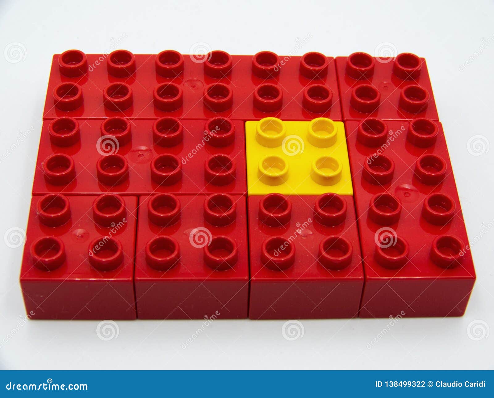 Plastic Building Blocks, Diversity Concept Stock Photo - Image of pink ...