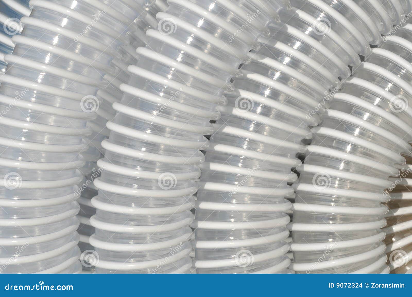 Plastic buis stock foto. Image of pijp, thermoplastisch - 9072324