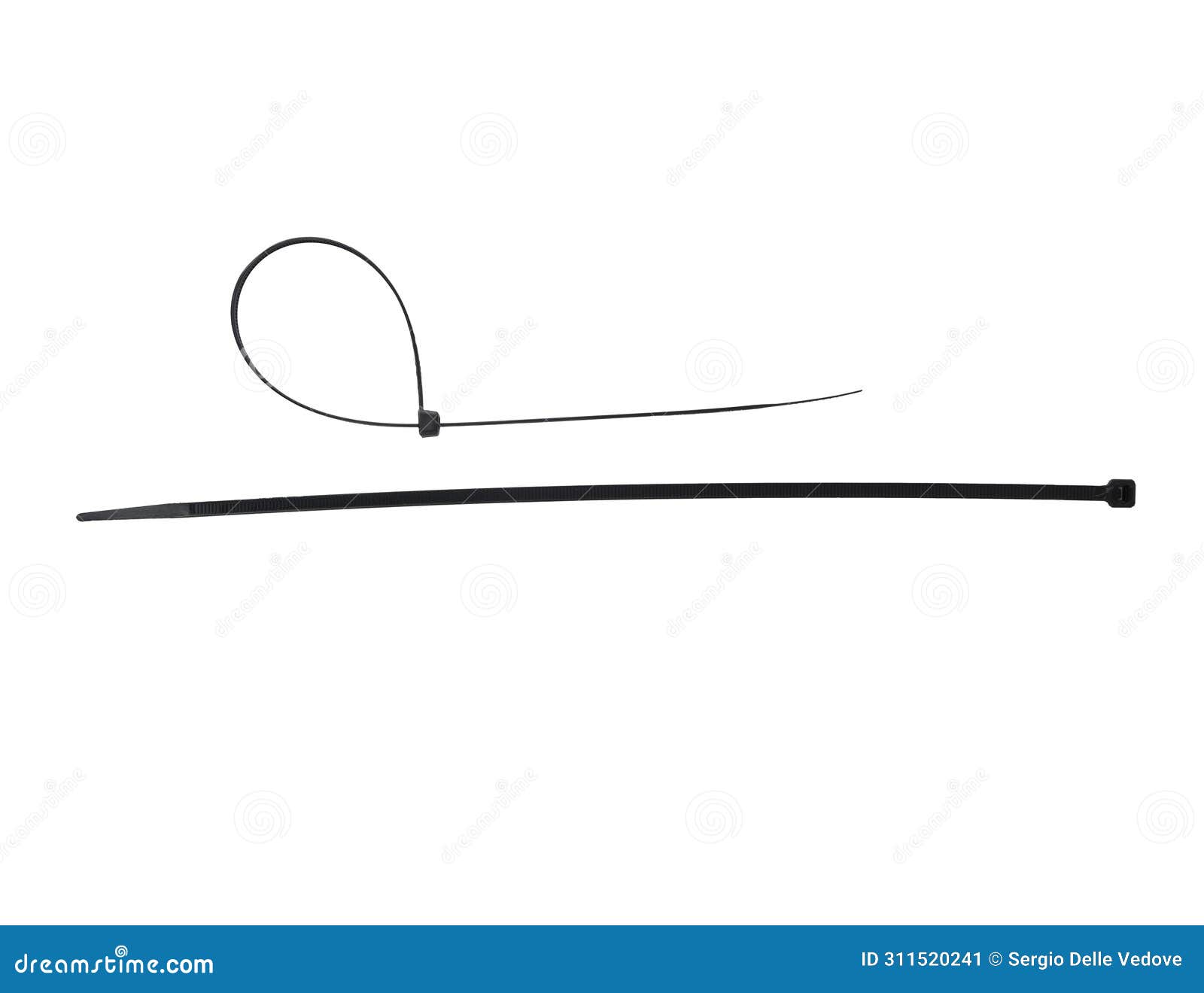 Plastic cable ties stock image. Image of cord, fastener - 311520241