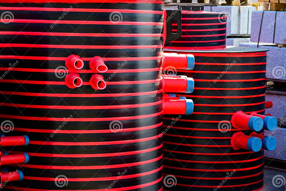 Plastic Cable Wells are Used for Pulling Low-current Networks and for ...