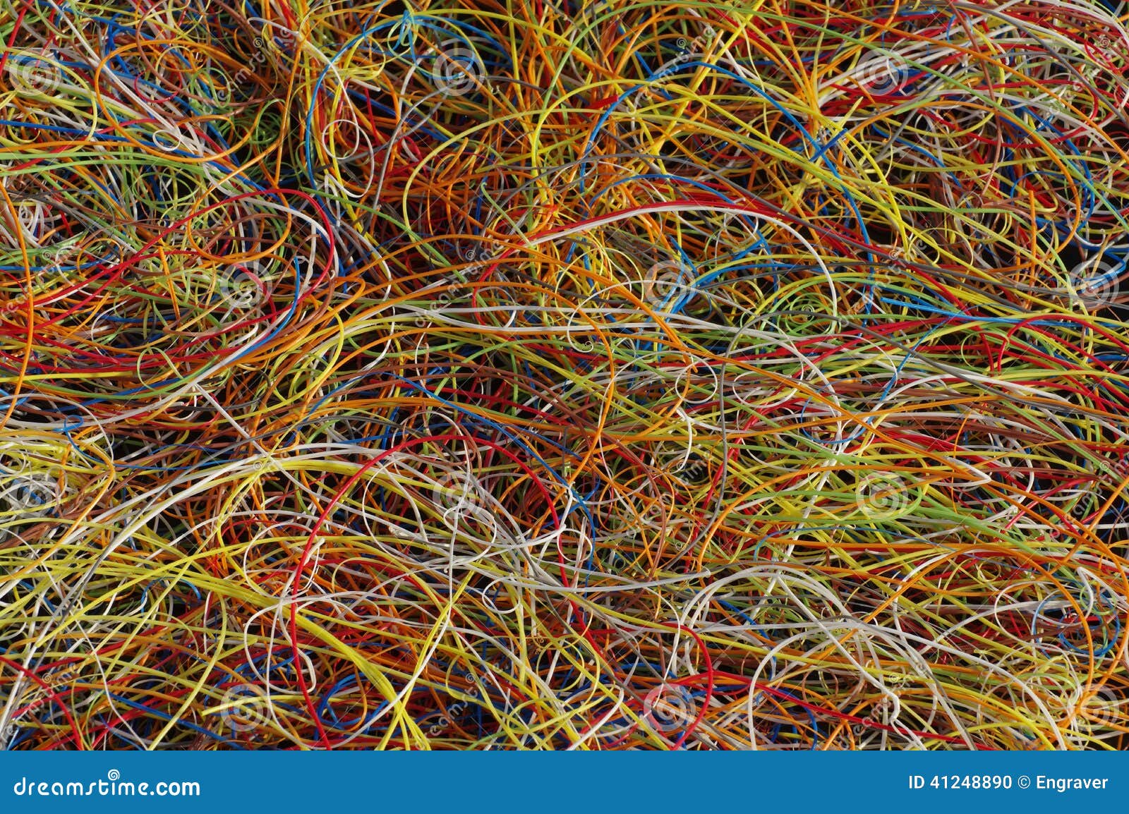 Plastic from cables 2 stock photo. Image of dispose, cord - 41248890