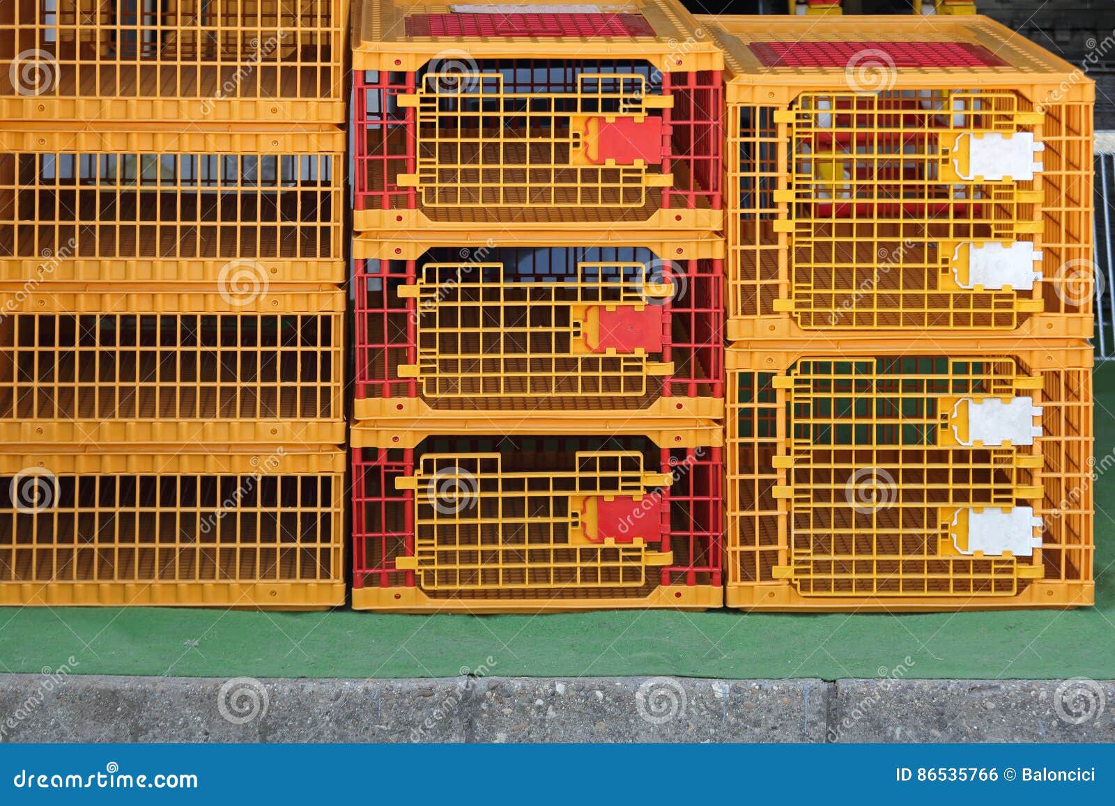 Plastic Cages stock photo. Image of plastic, cage, packing - 86535766