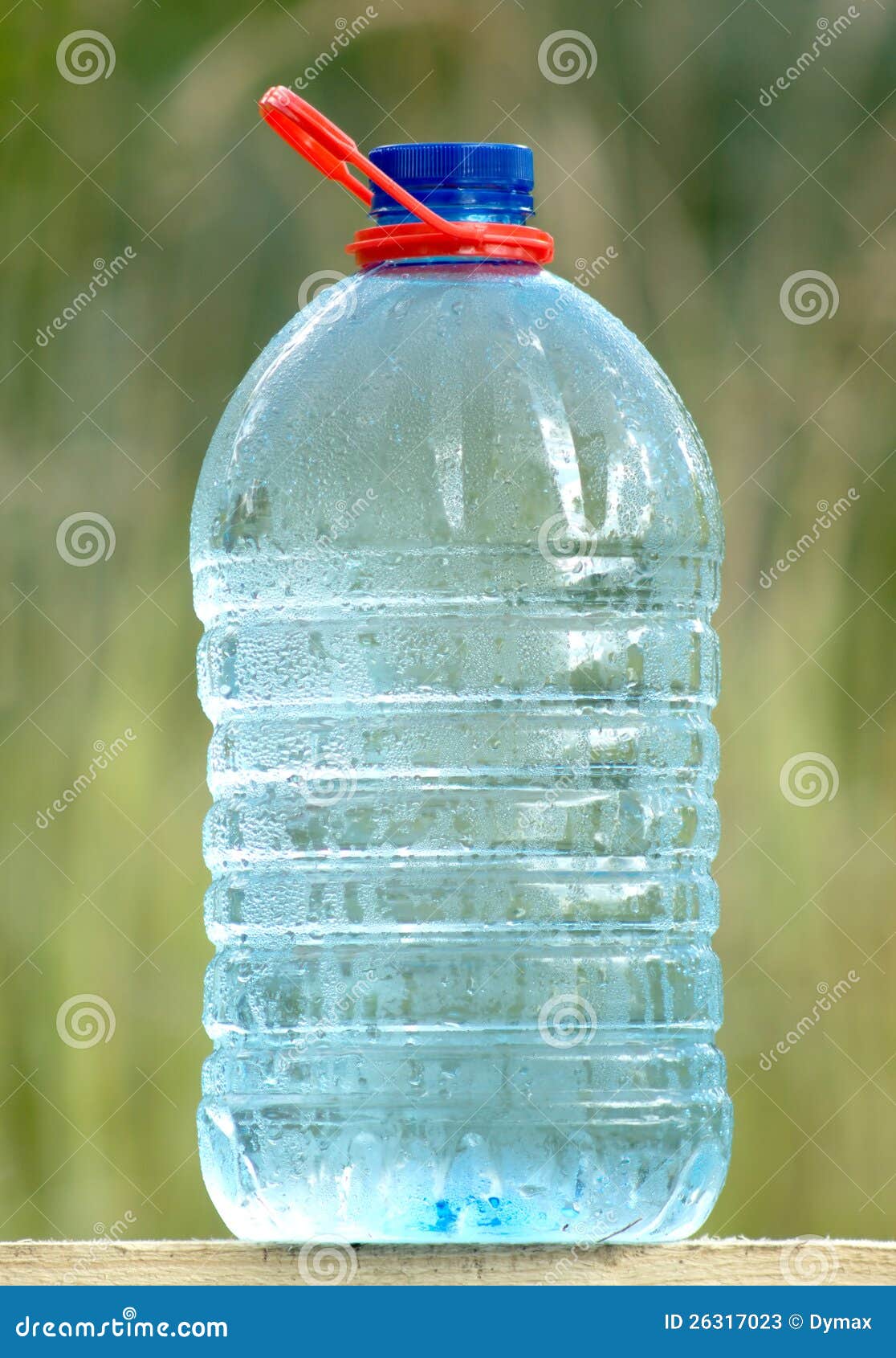 Plastic Can with Ecologically Pure Drinking Water Stock Image - Image ...