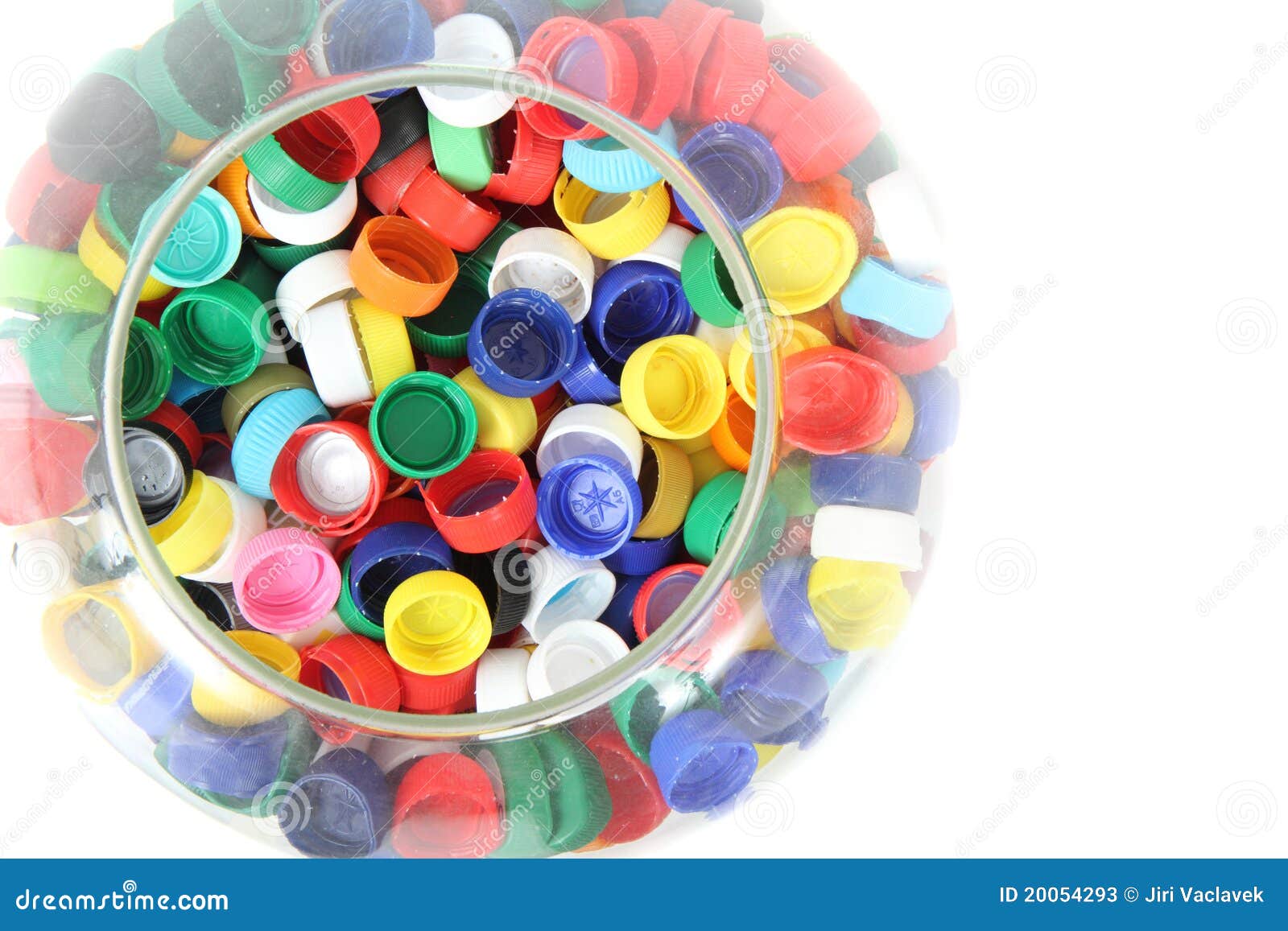 Plastic caps stock image. Image of green, bonnet, material - 20054293