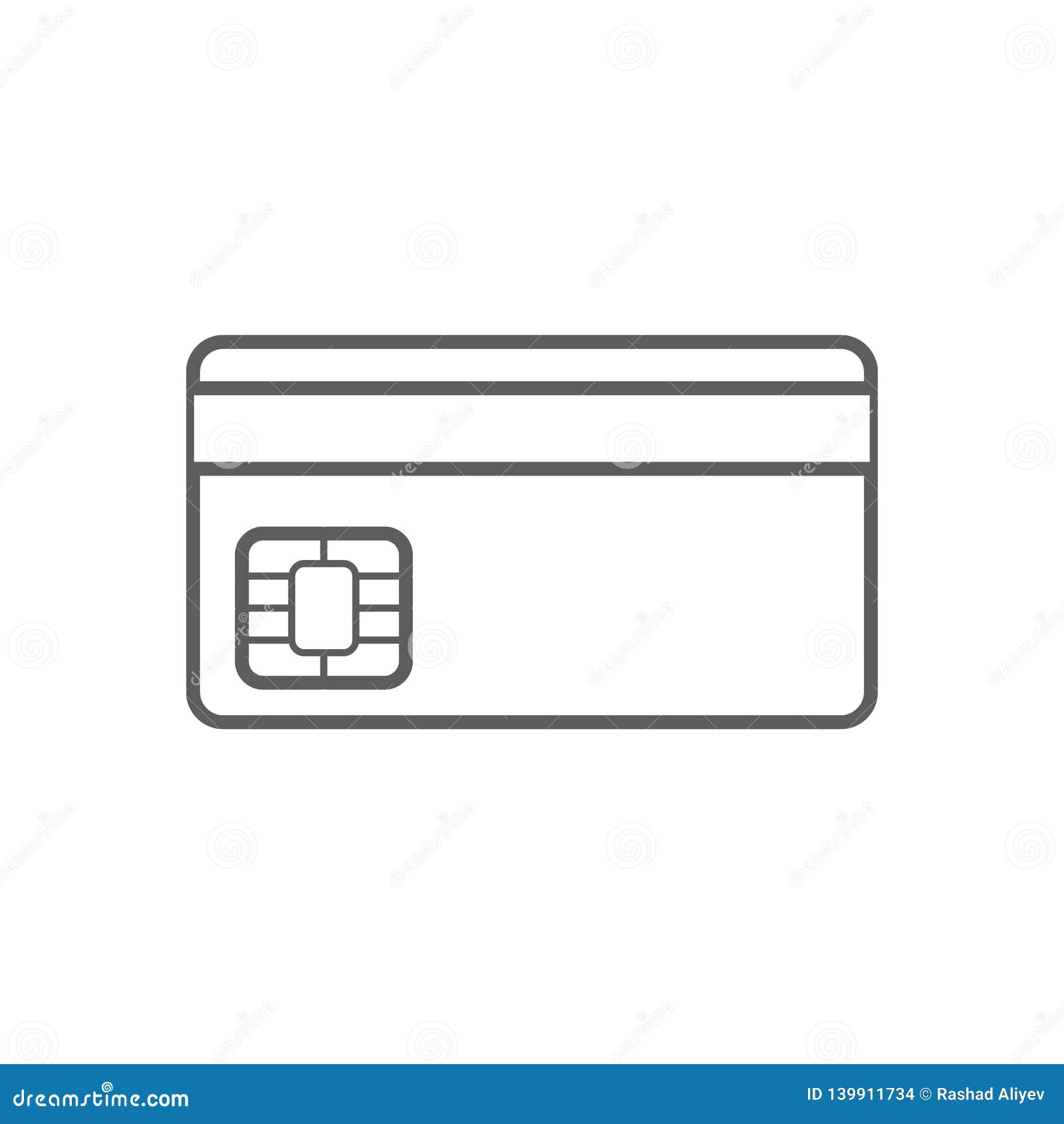 A Plastic Card Icon. Element of Finance for Mobile Concept and Web Apps ...