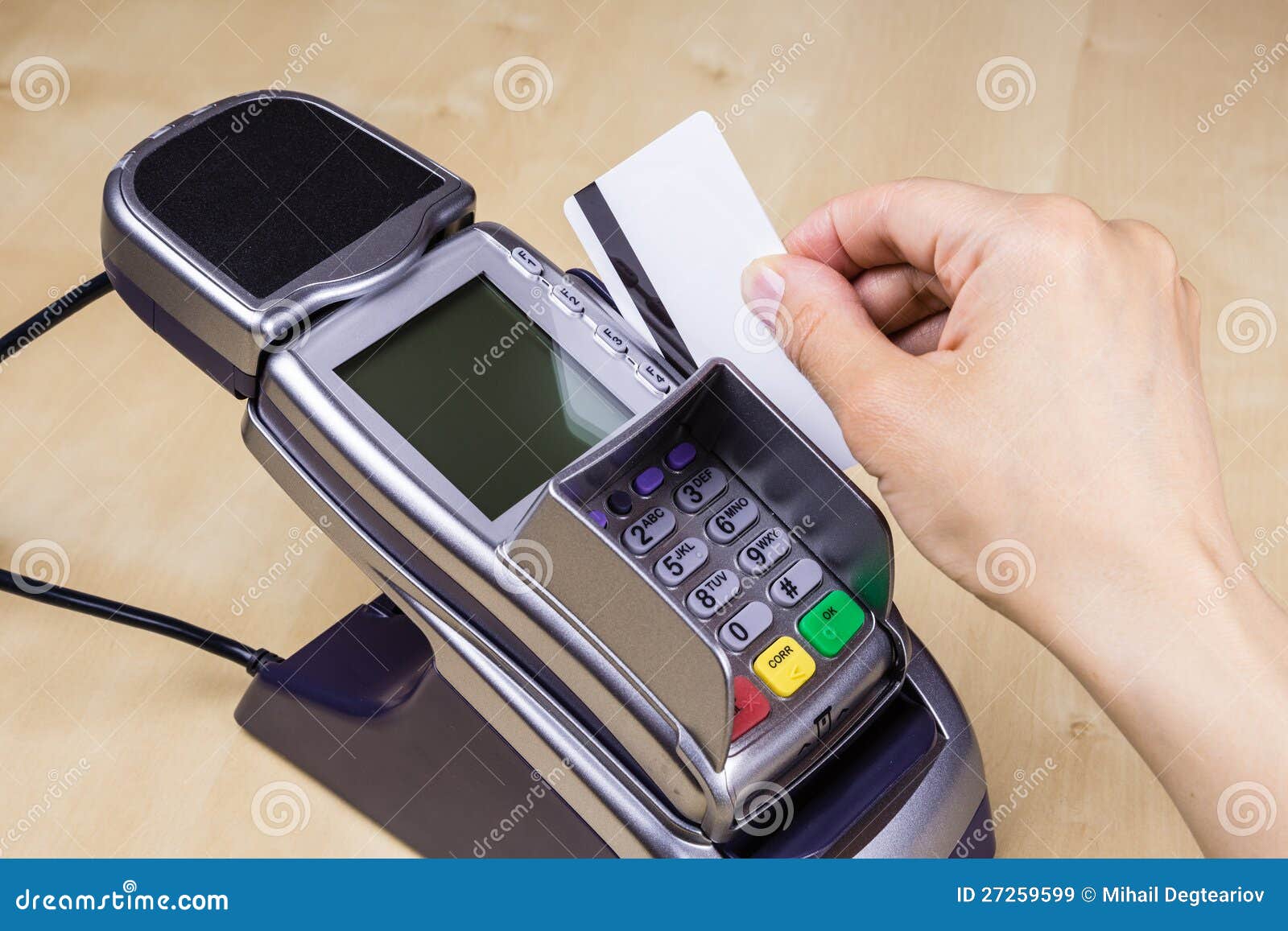 Plastic Card Pay stock image. Image of finances, business - 27259599