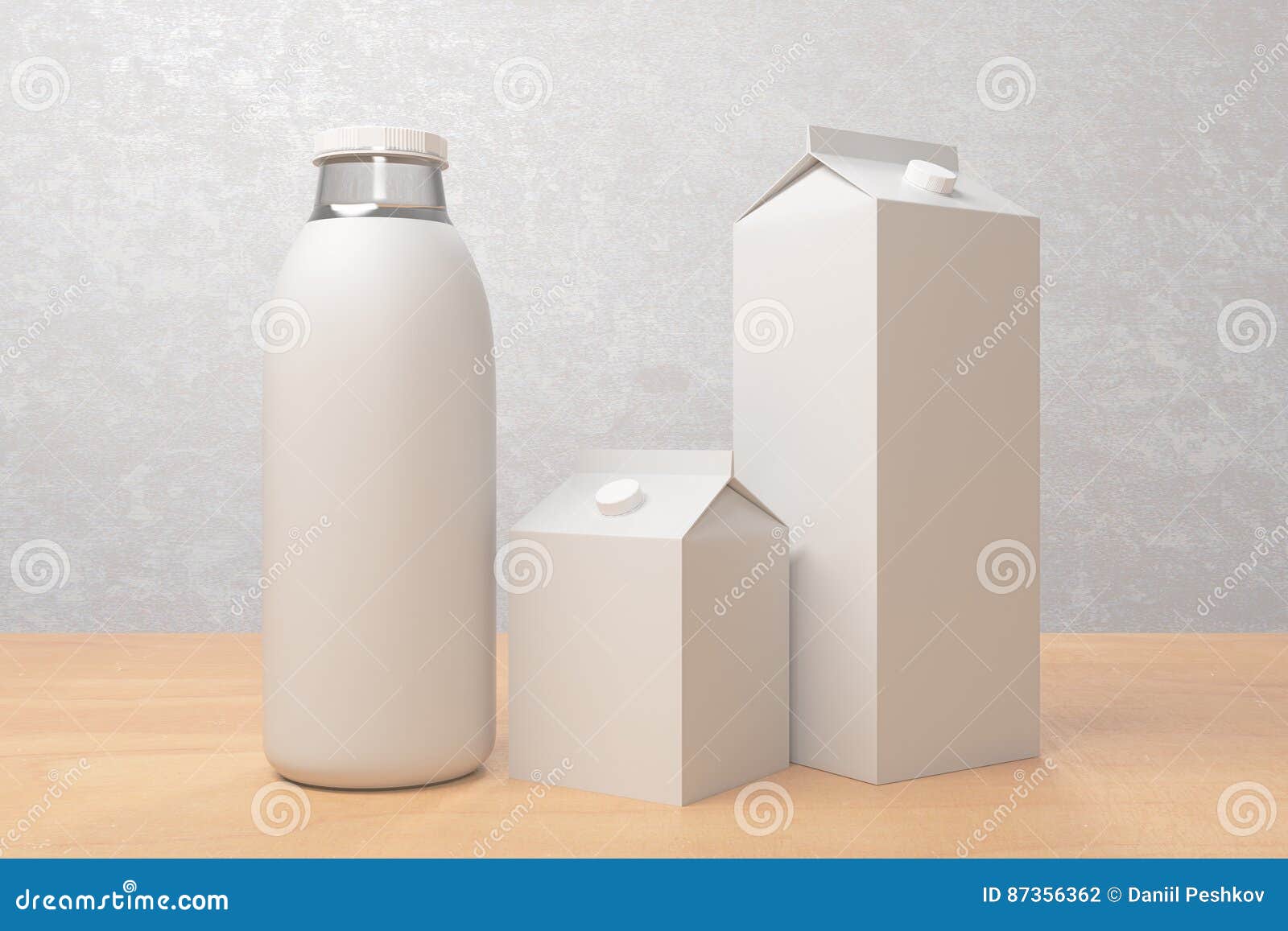 Plastic And Carton Drink Packagings Royalty-Free Stock Image ...