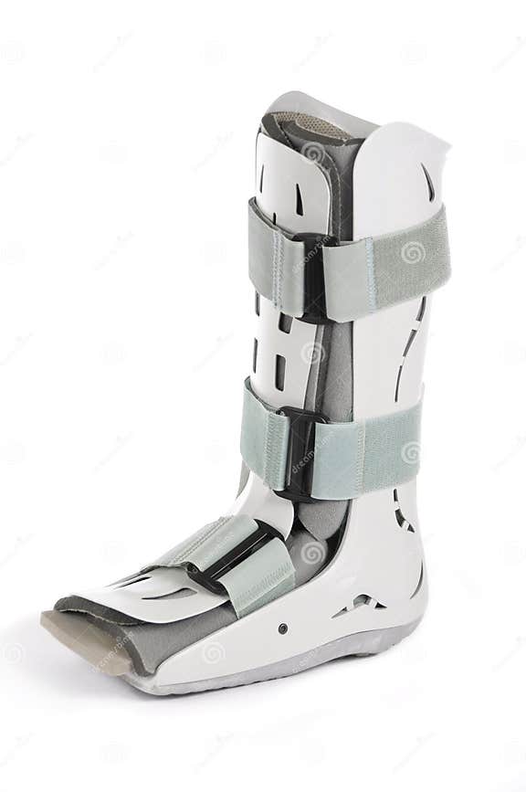Plastic Cast Boot stock image. Image of boot, heathcare - 16725237