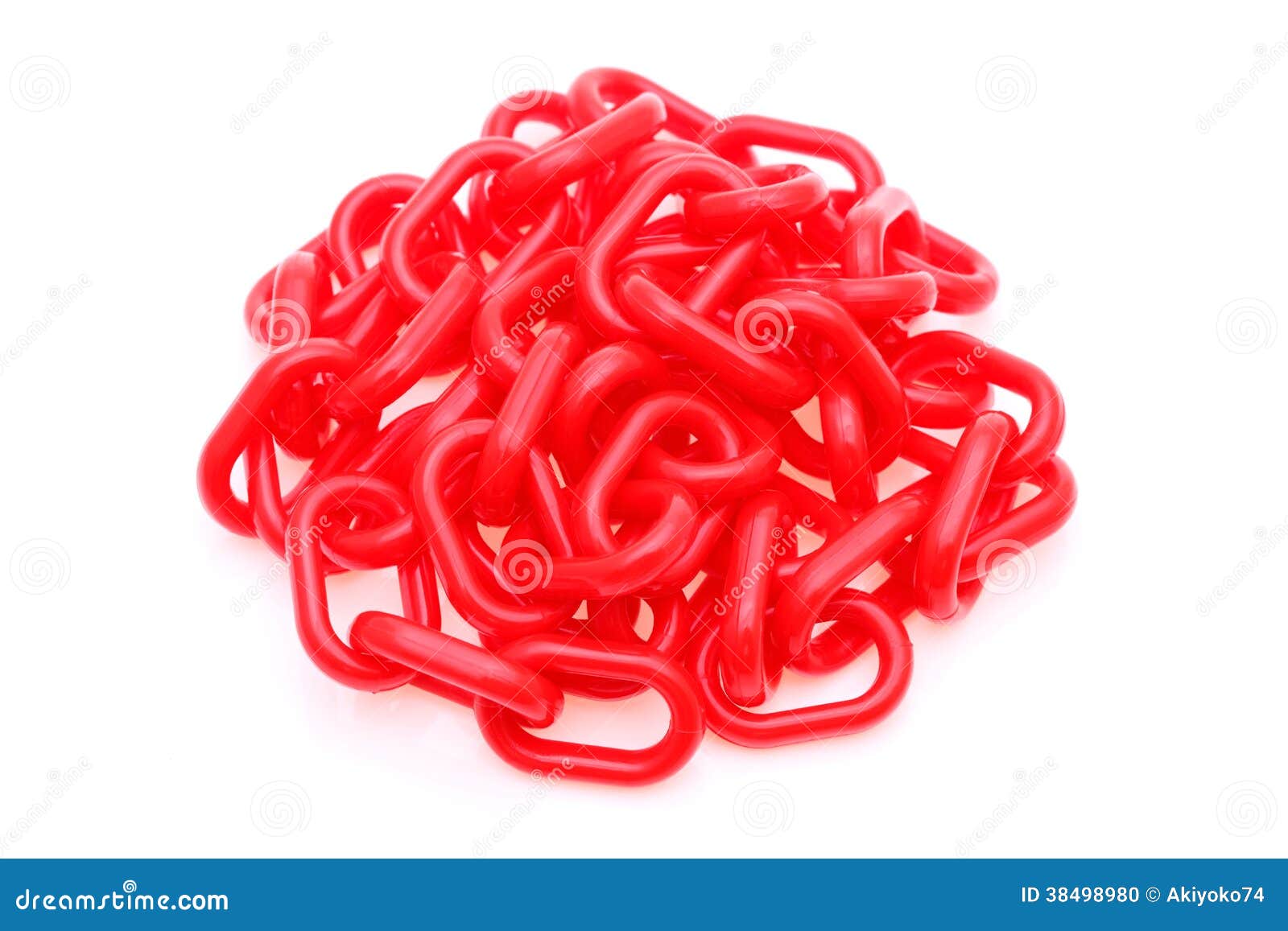 Plastic chain stock photo. Image of chain, colorful, path - 38498980