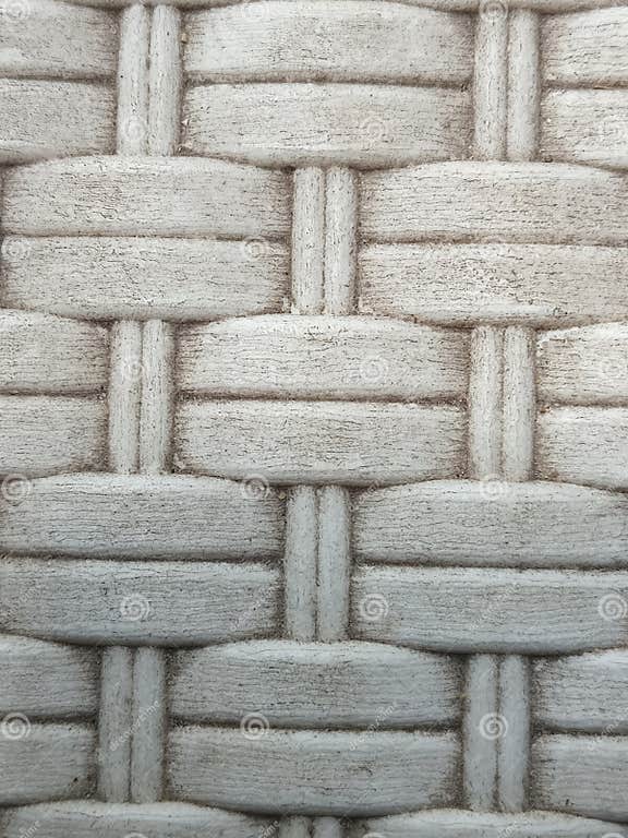 Plastic Chairs that Have a Woven Texture Stock Image - Image of detail ...