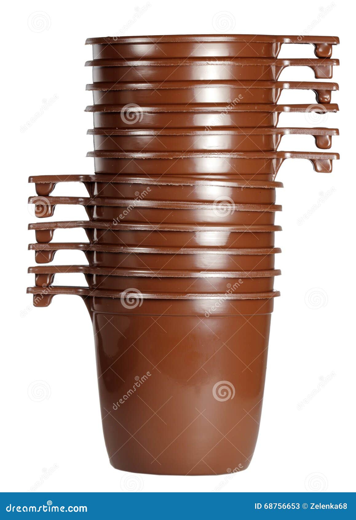 Plastic Circles on a White Background Stock Image - Image of soft ...