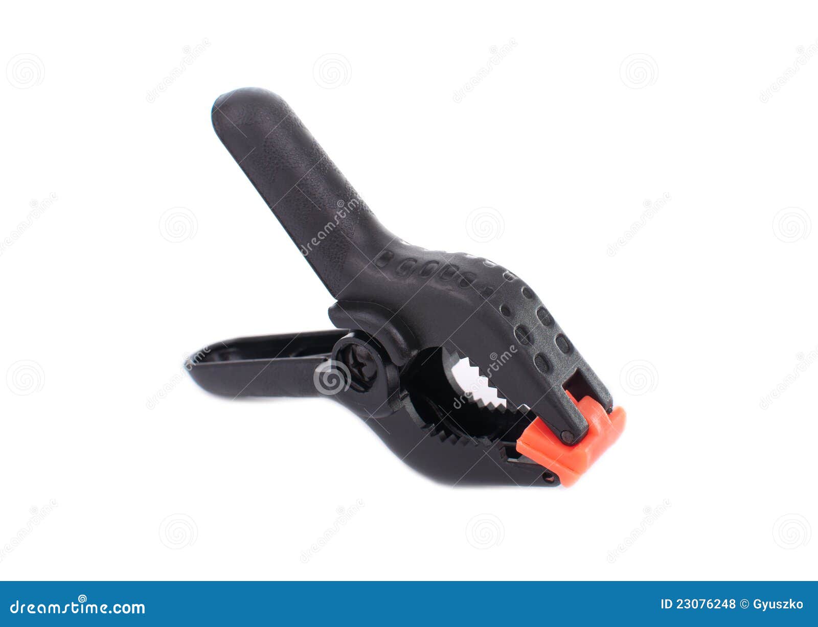 Plastic Clamp stock photo. Image of clamp, clip, size - 23076248