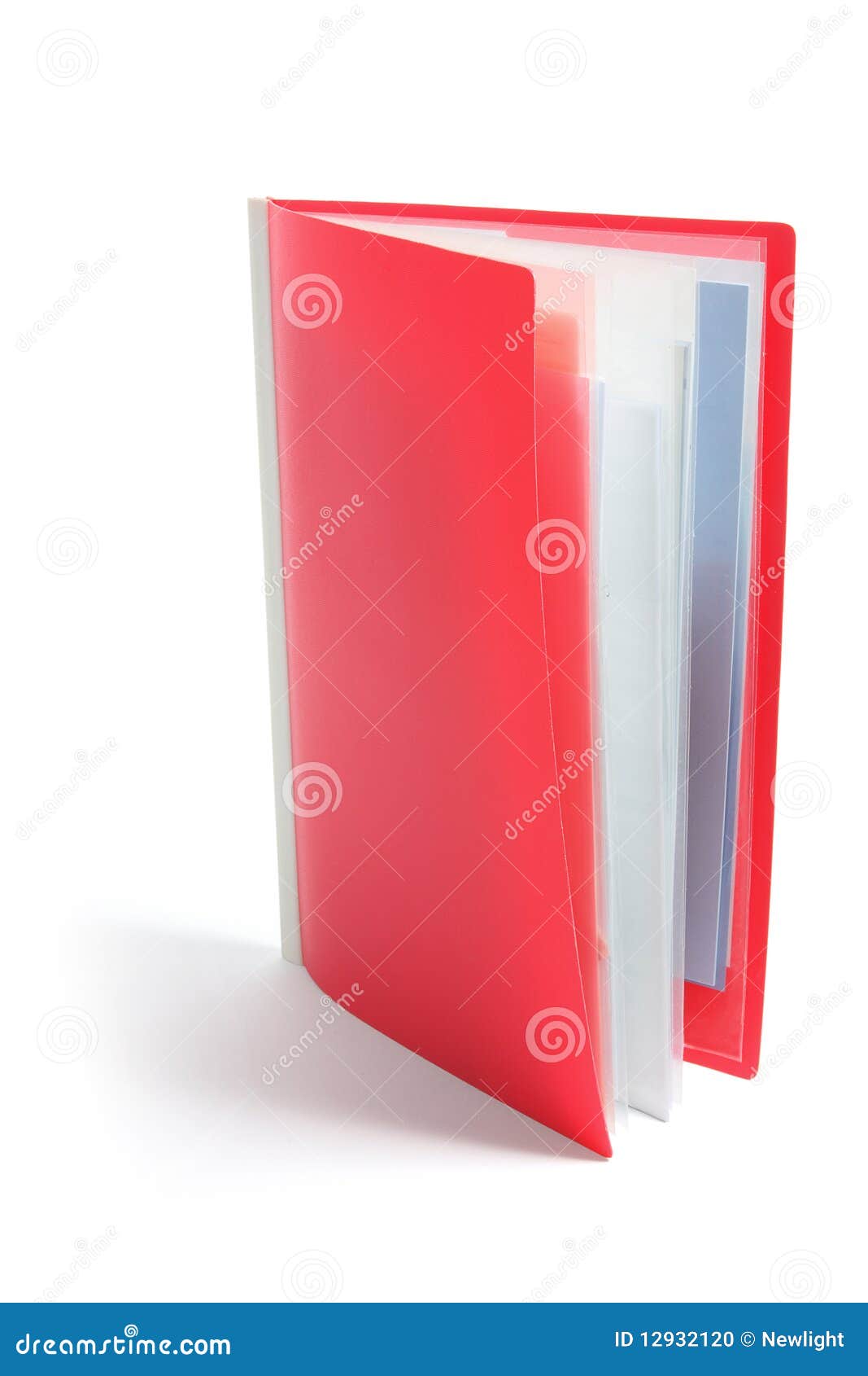 Plastic Clamp Folder stock photo. Image of isolated, organize - 12932120