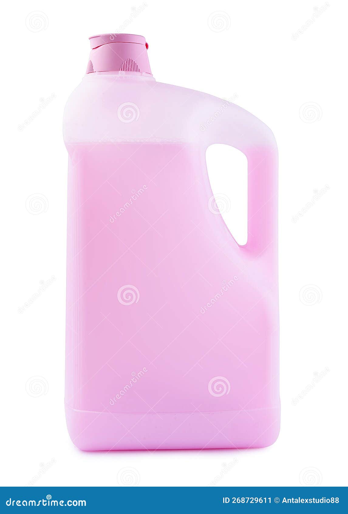 Plastic Clean Bottle with Pink Detergent Stock Image - Image of pile ...