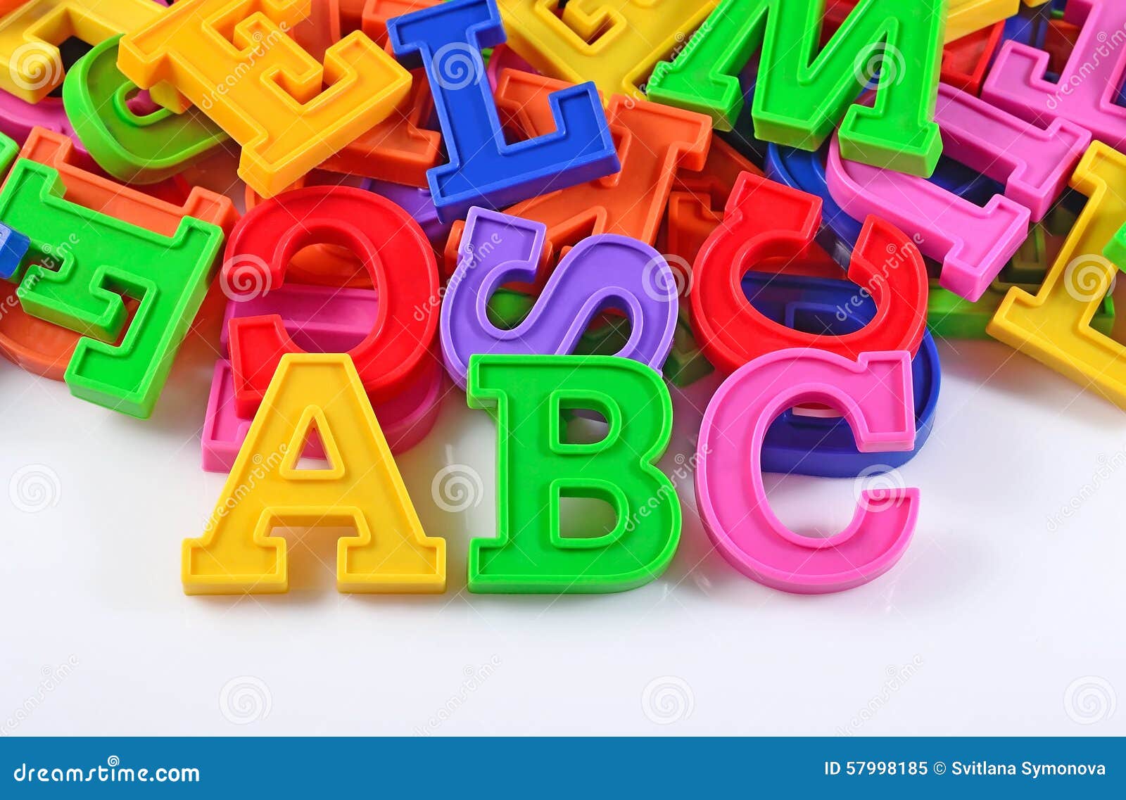 Colored Alphabet Border Royalty-Free Stock Image | CartoonDealer.com ...
