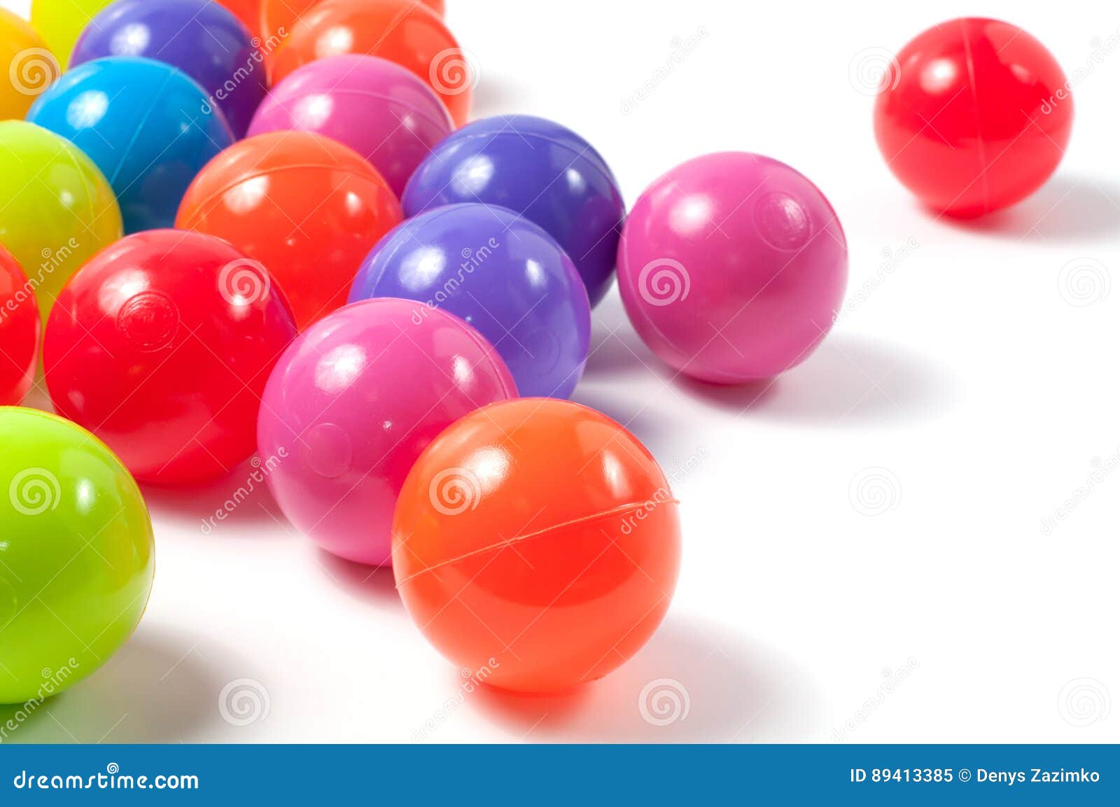 Plastic colored balls stock image. Image of holiday, male - 89413385