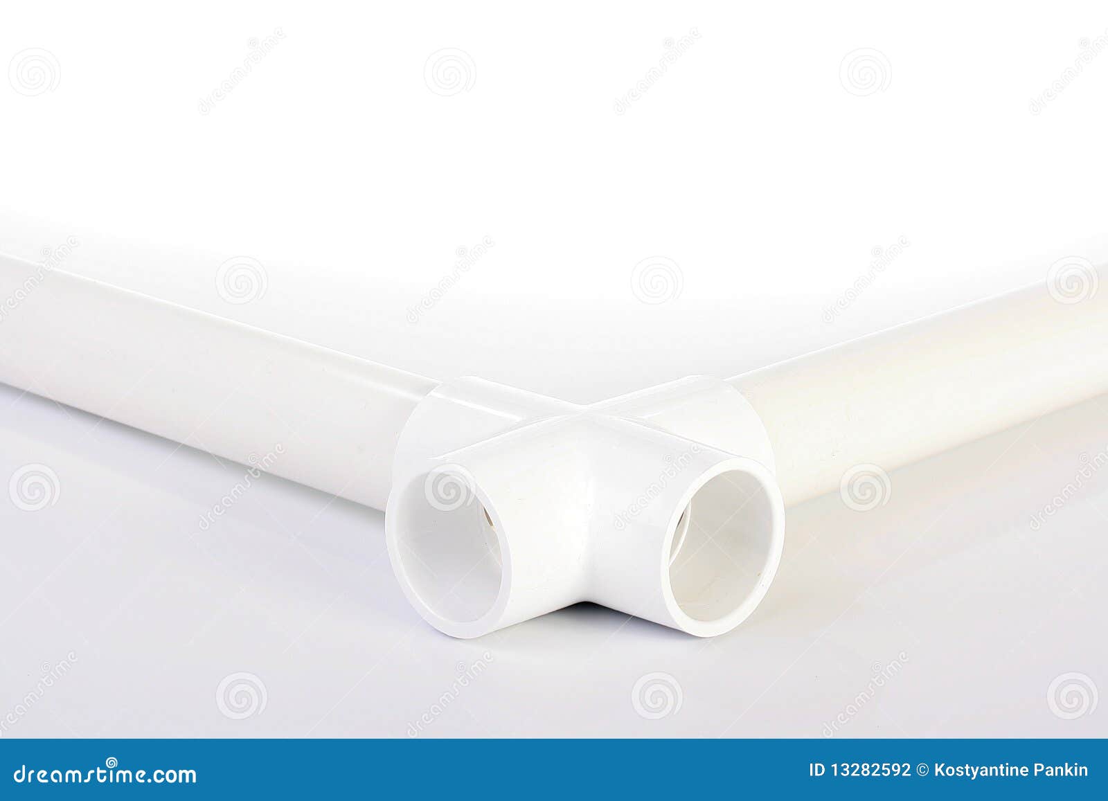 Plastic connection stock photo. Image of valve, construction - 13282592