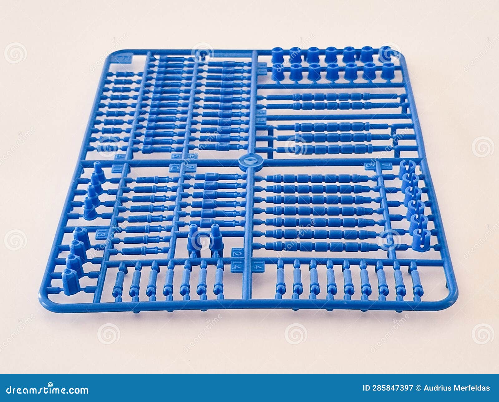 Plastic Constructor Parts Set Manufactured Using Injection Molding ...