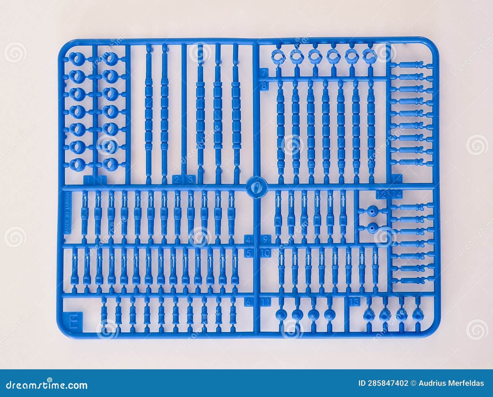 Plastic Constructor Parts Set Manufactured Using Injection Molding ...