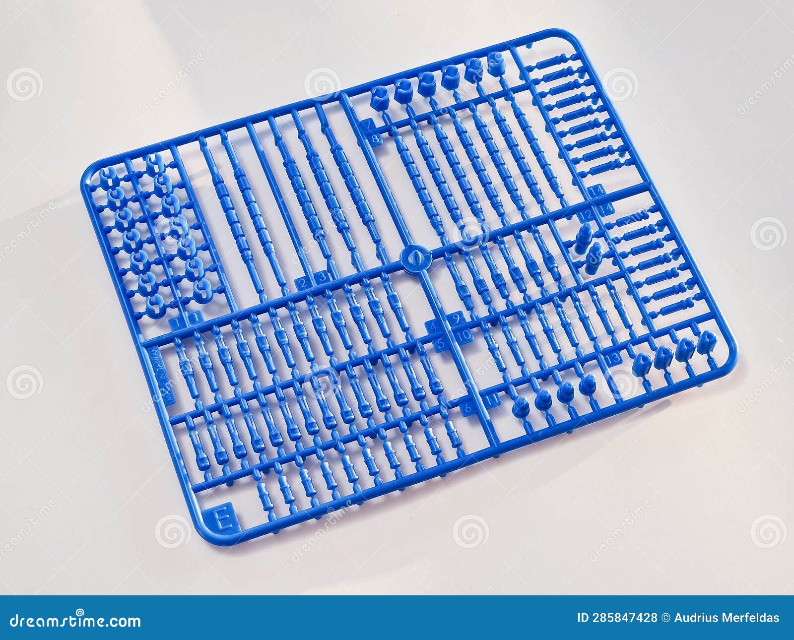 Plastic Constructor Parts Set Manufactured Using Injection Molding ...