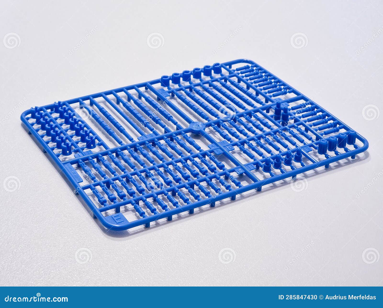 Plastic Constructor Parts Set Manufactured Using Injection Molding ...