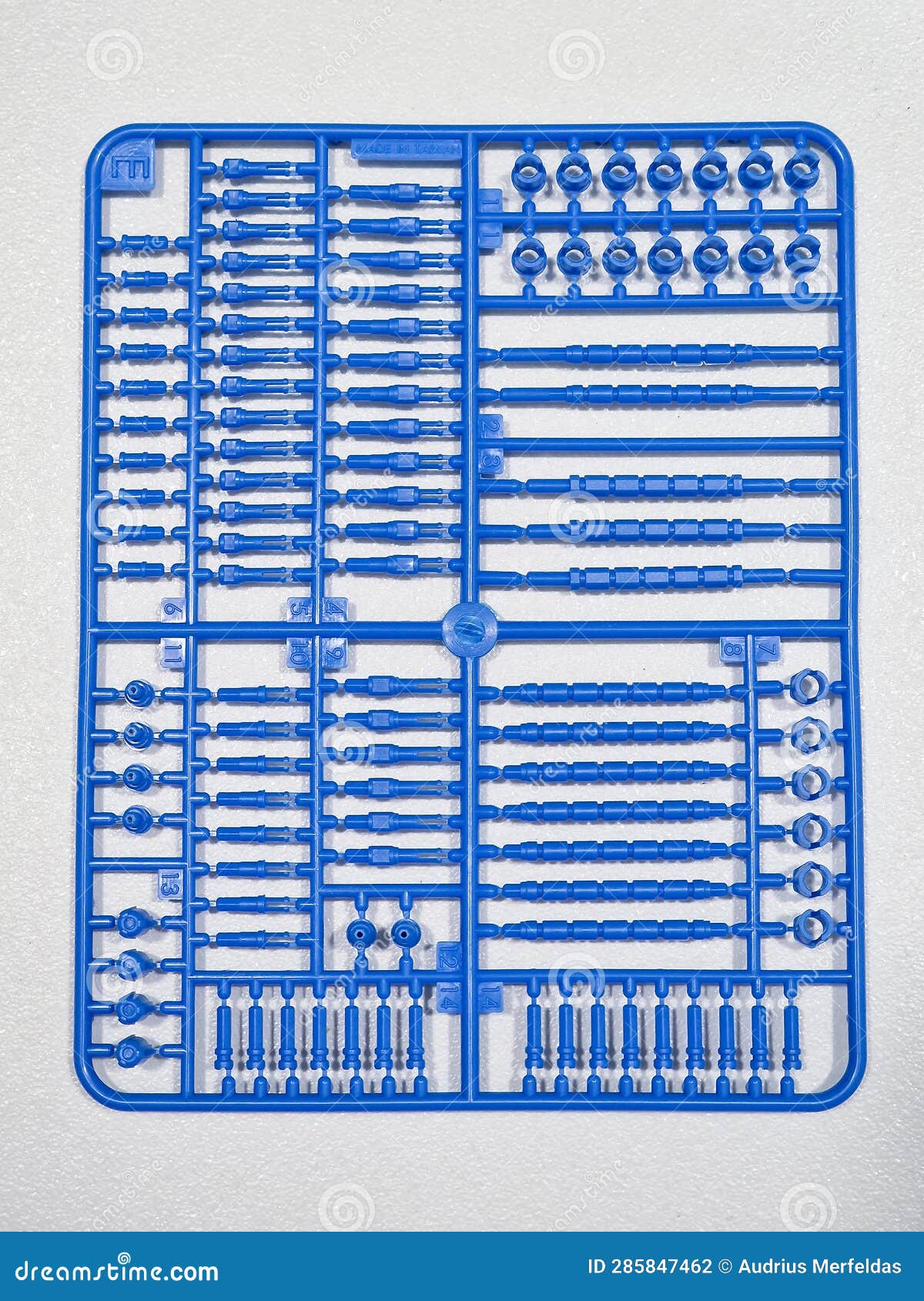 Plastic Constructor Parts Set Manufactured Using Injection Molding ...
