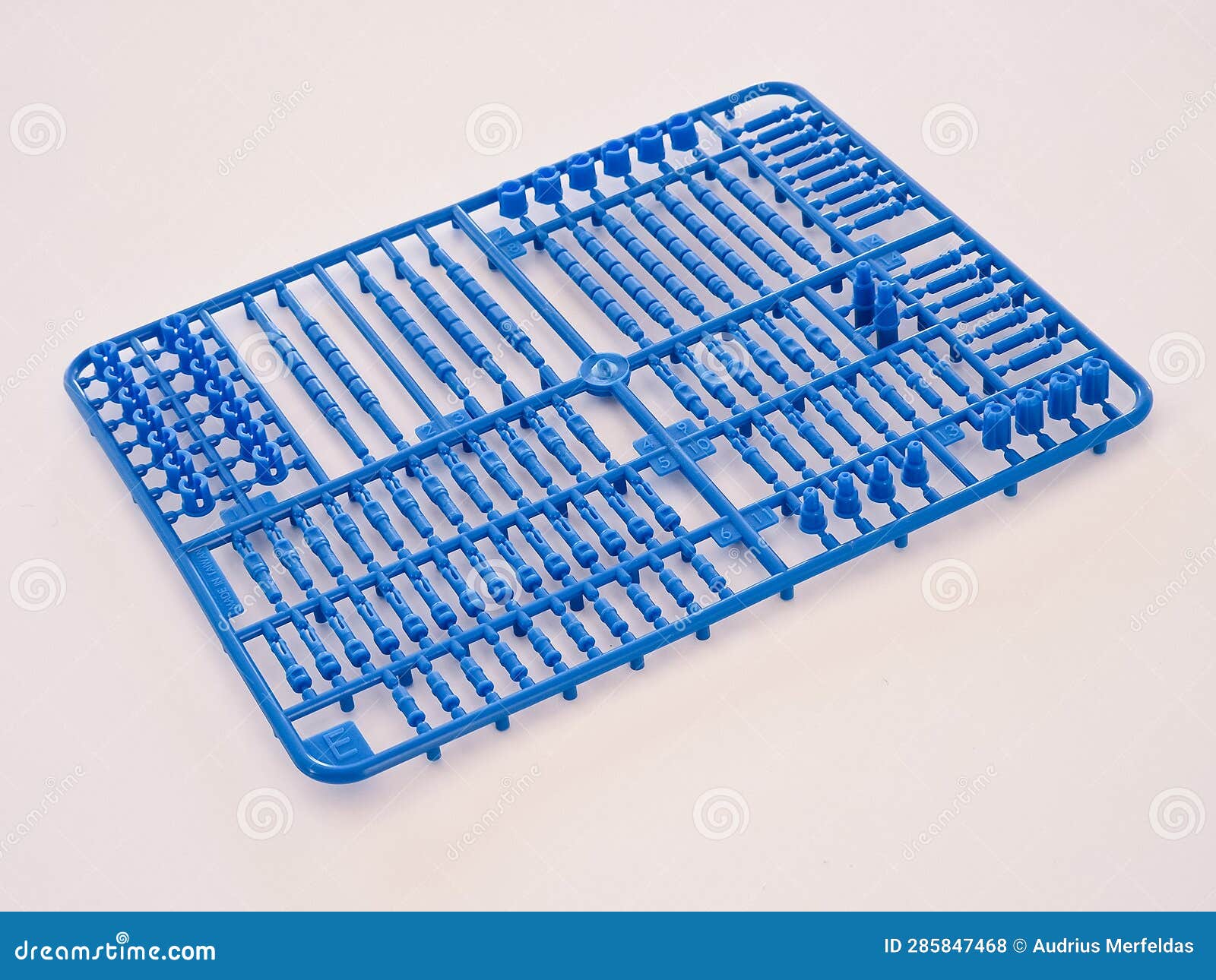 Plastic Constructor Parts Set Manufactured Using Injection Molding ...
