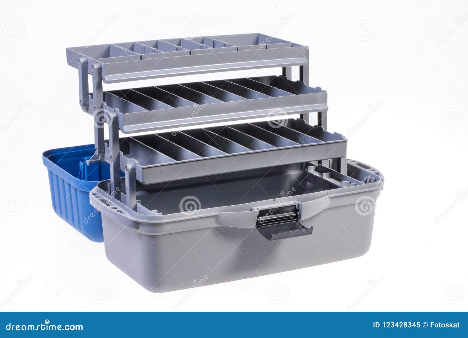 Container With Compartments 18 Compartment Medium Storage Container ...