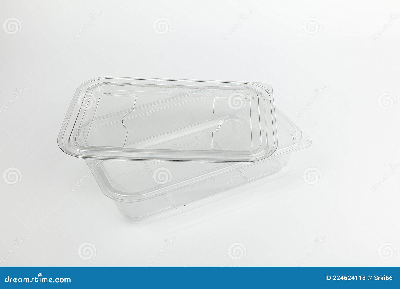 Plastic container for food stock photo. Image of polystyrene - 224624118