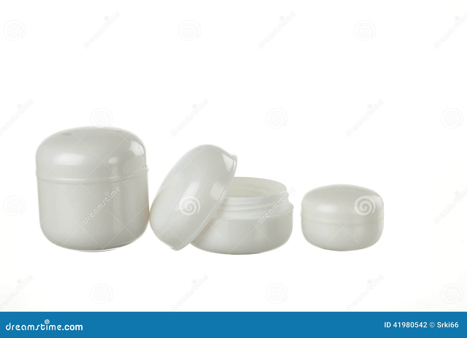 Plastic Container for Ointment Stock Photo - Image of glass, care: 41980542