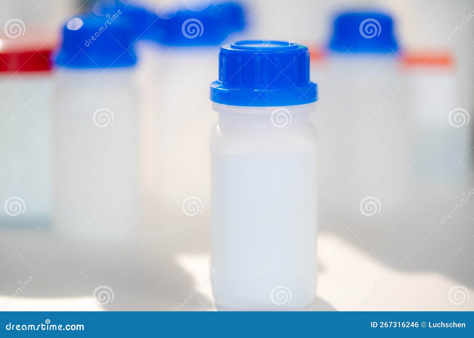 Plastic Container for Storing Chemicals and Food Additives Stock Photo ...