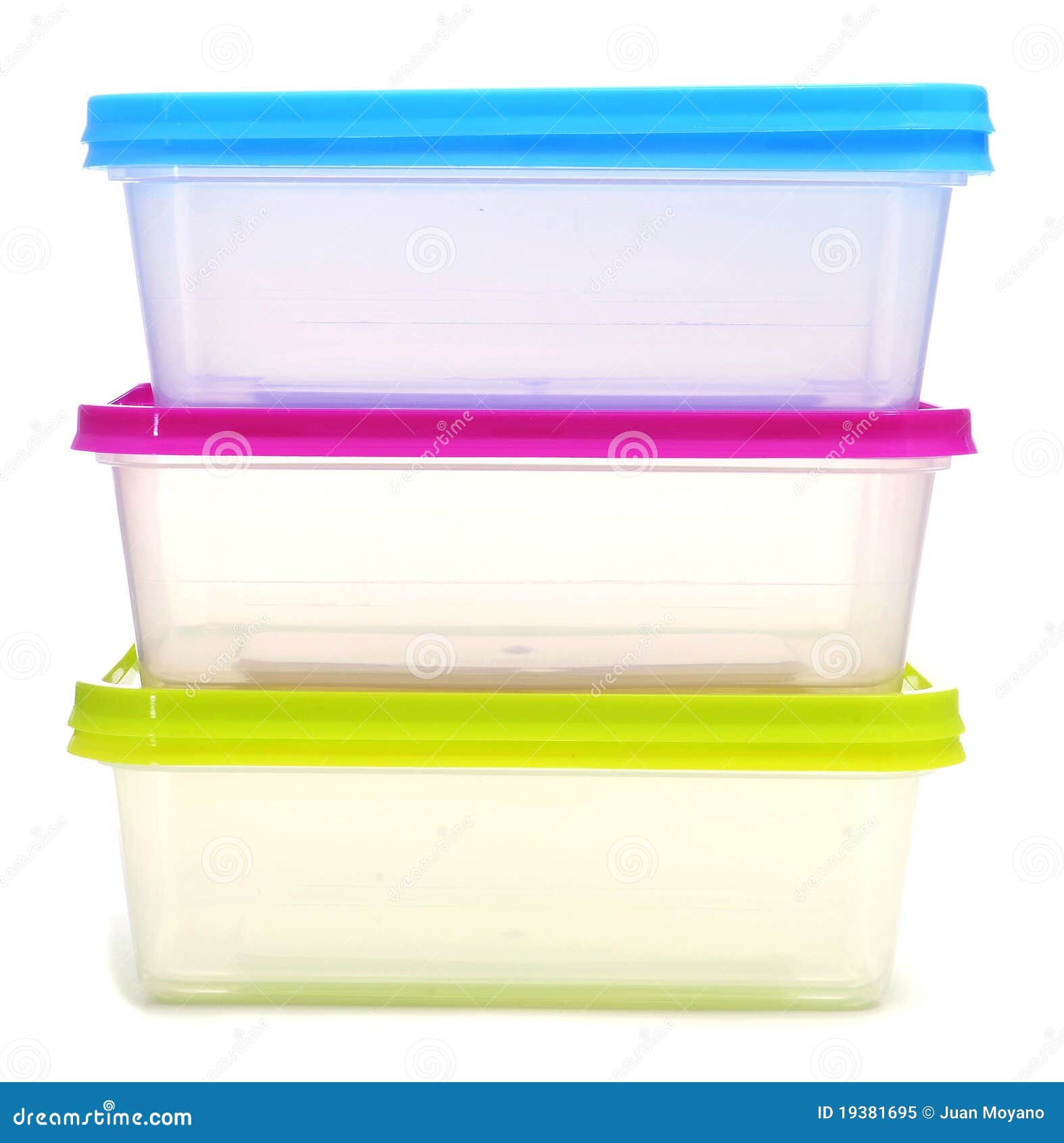 Plastic Containers For Liquid Food Isolated On White. Collage Stock ...