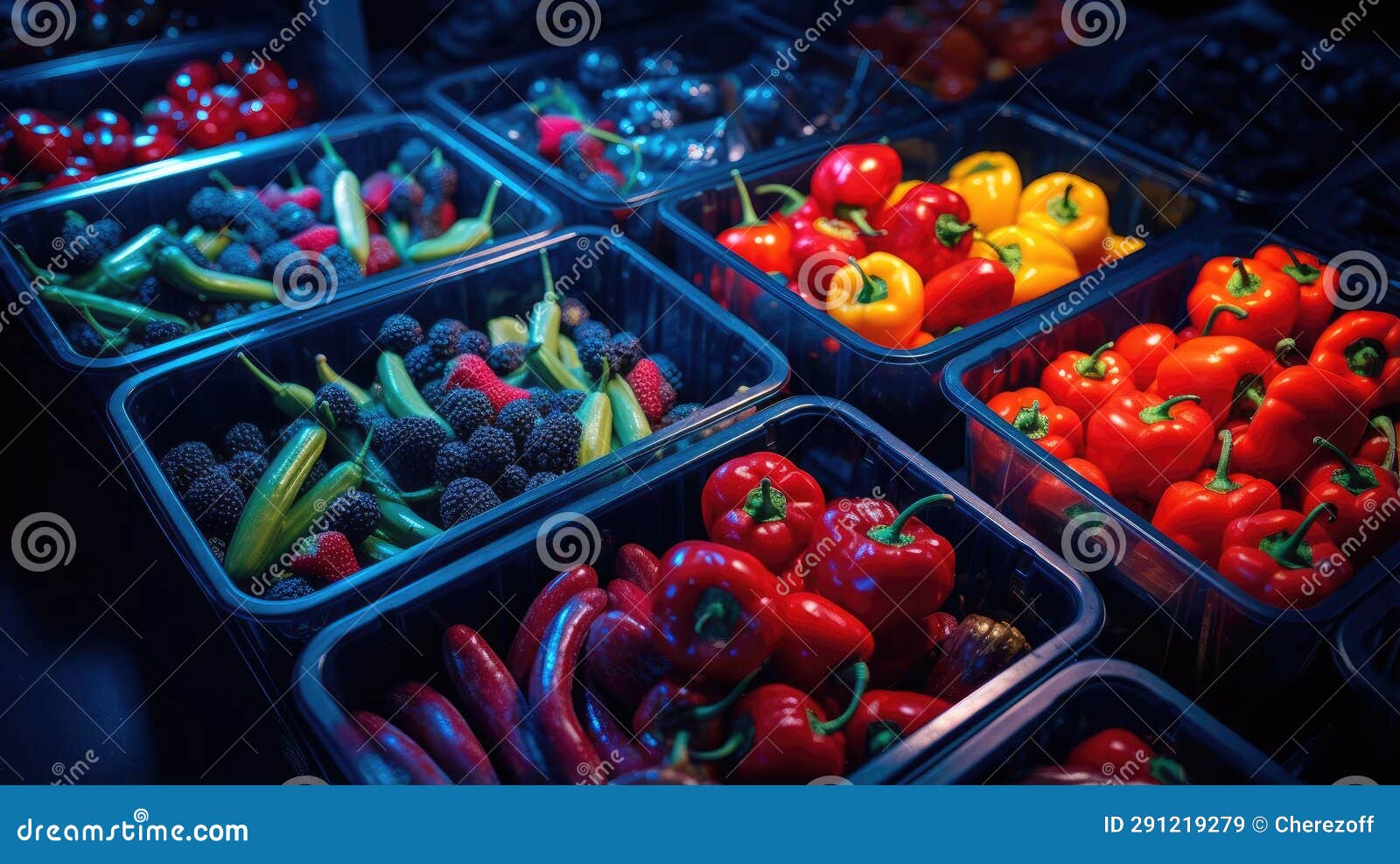 Plastic Containers with Vegetables Stock Image - Image of natural ...