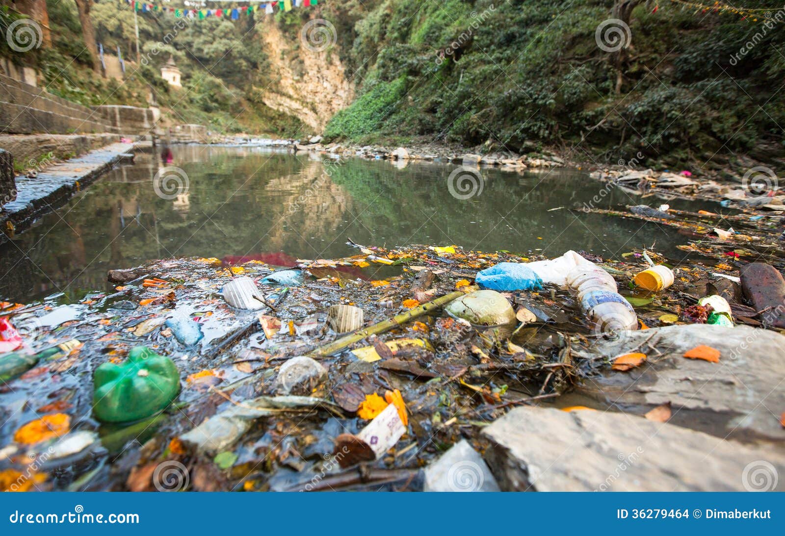 Plastic Contamination. Soil Contamination With Plastic Stock ...