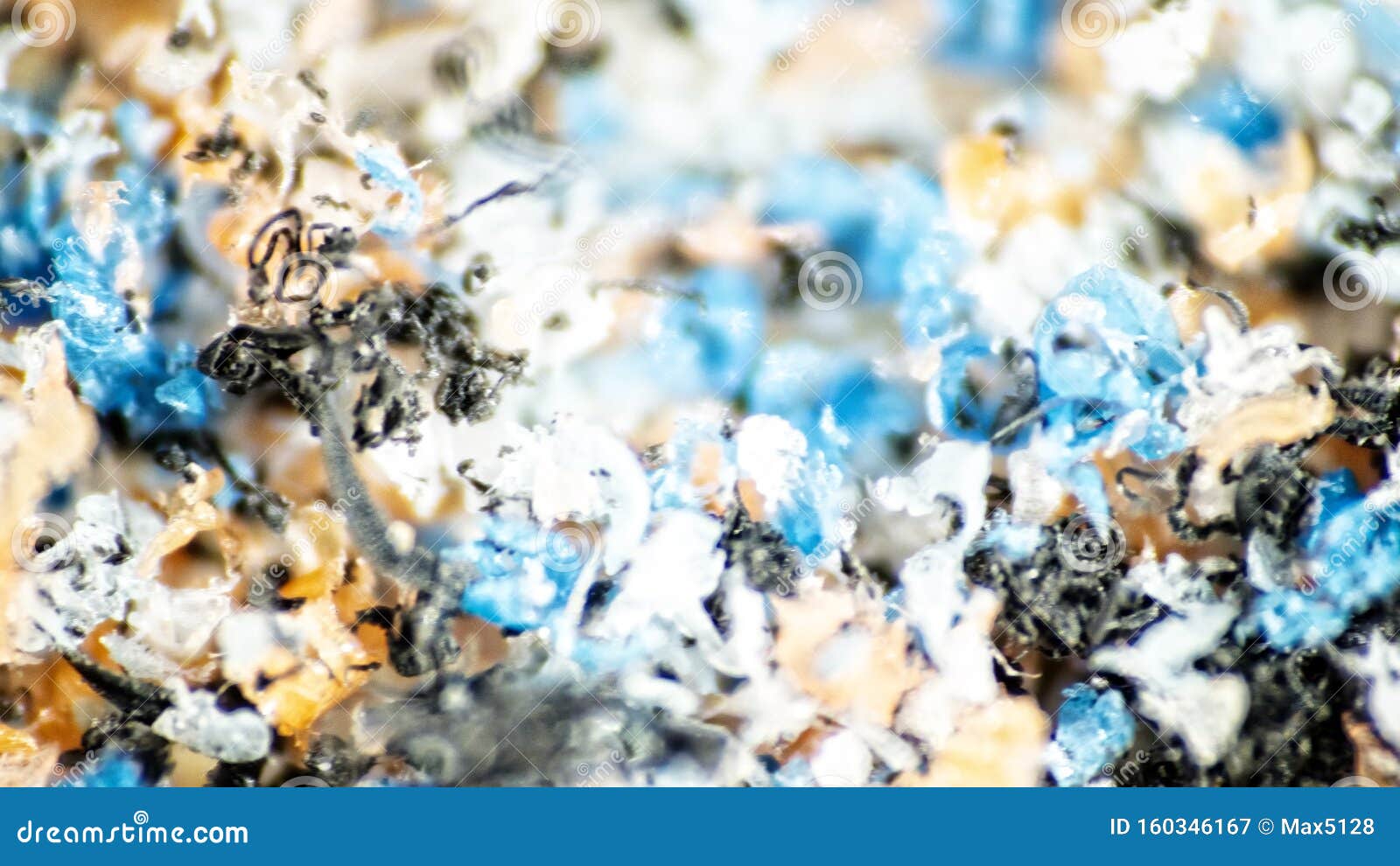 Plastic Contamination of Water Environment Stock Image - Image of ...