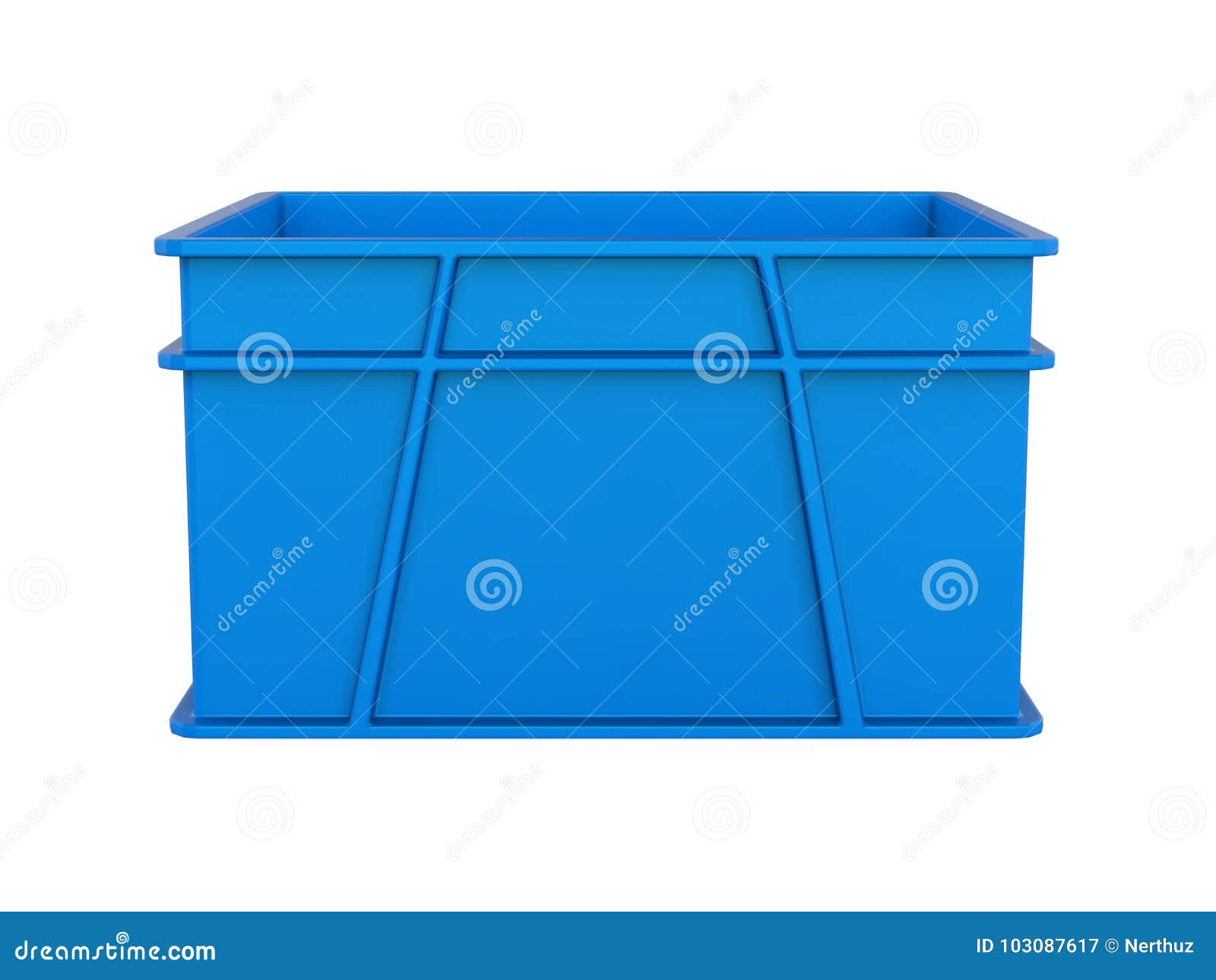 Plastic Crate Without Silhouette Cartoon Vector | CartoonDealer.com ...