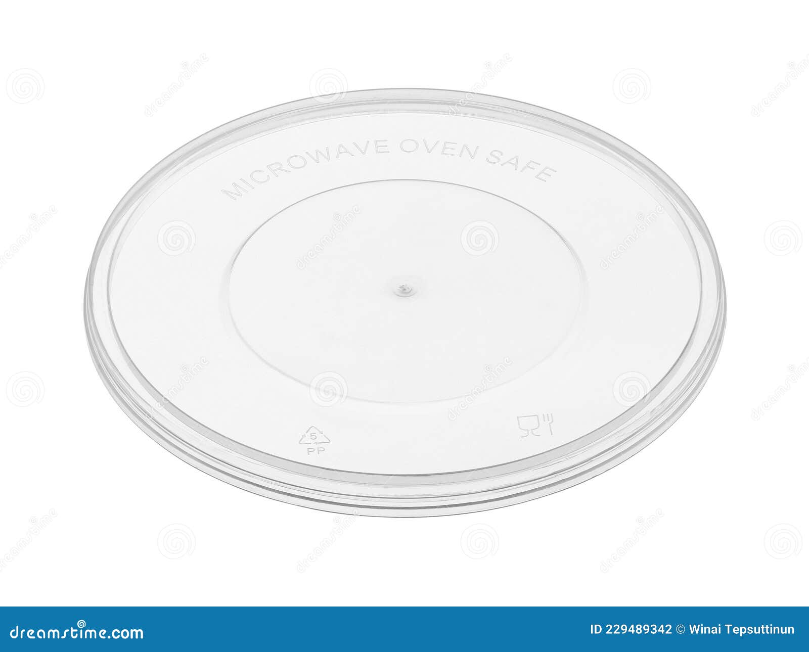 Plastic Cup Cover Lid Disposable Stock Photo - Image of object, round ...