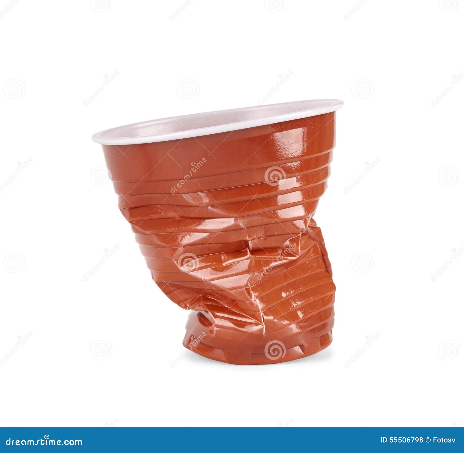 Plastic cup stock photo. Image of recycling, close, rubbish - 55506798