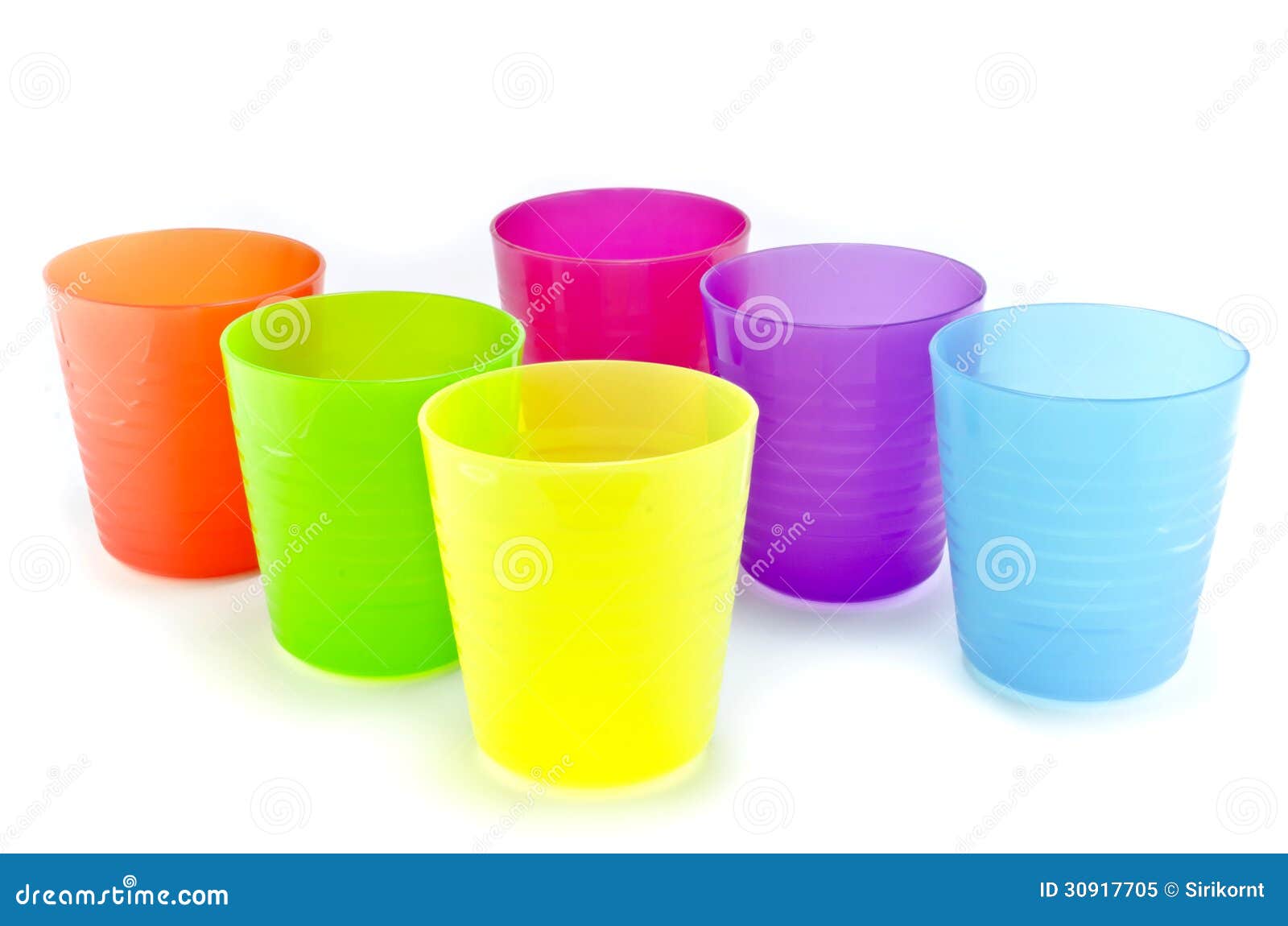 Plastic cup set stock image. Image of shiny, design, reflection - 30917705