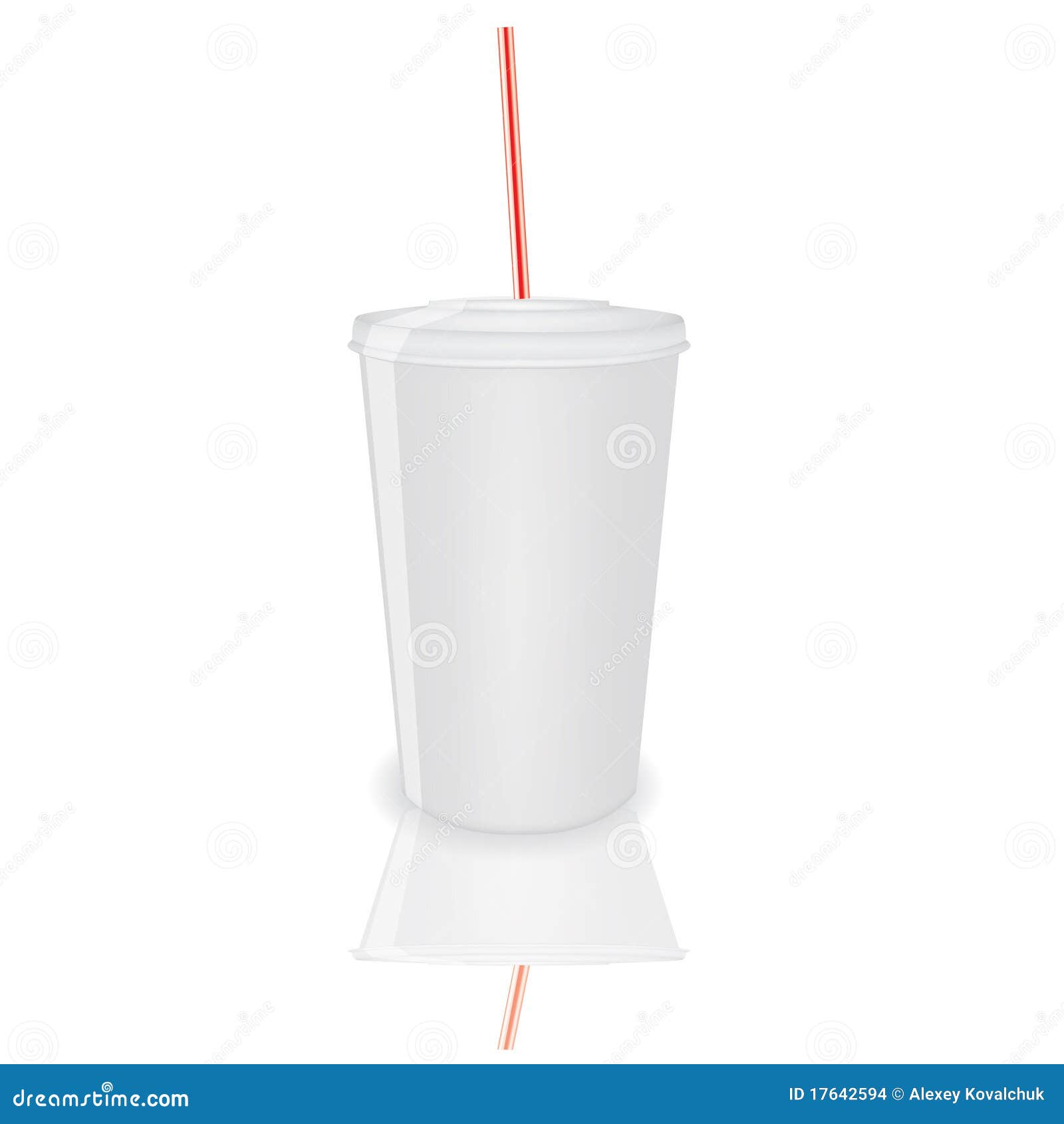 Plastic cup,vector stock vector. Illustration of disposable - 17642594