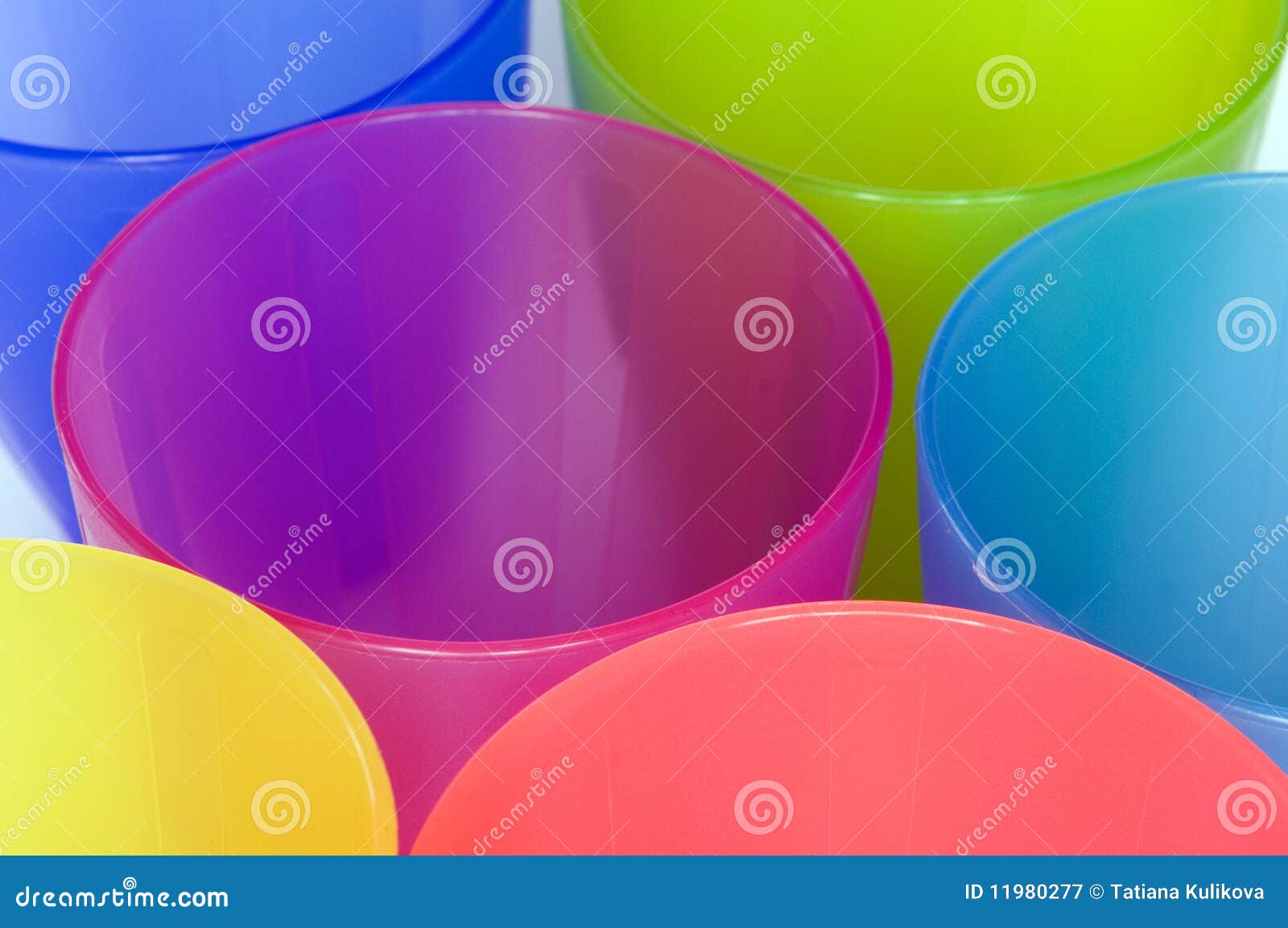 Plastic cups stock image. Image of dinner, liquid, colorful - 11980277