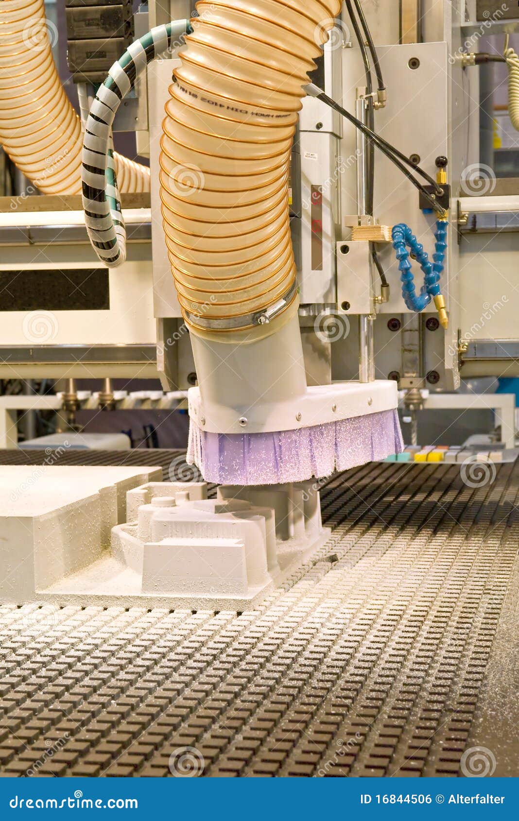 Plastic cutter stock photo. Image of precise, mill, plastics - 16844506