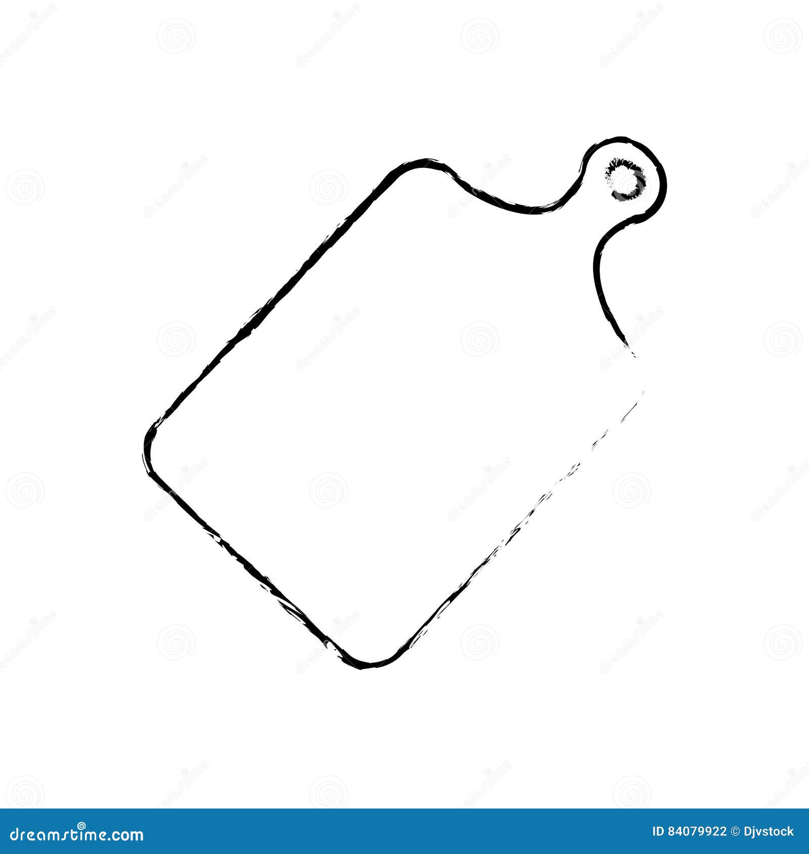 Plastic cutting board stock illustration. Illustration of design - 84079922