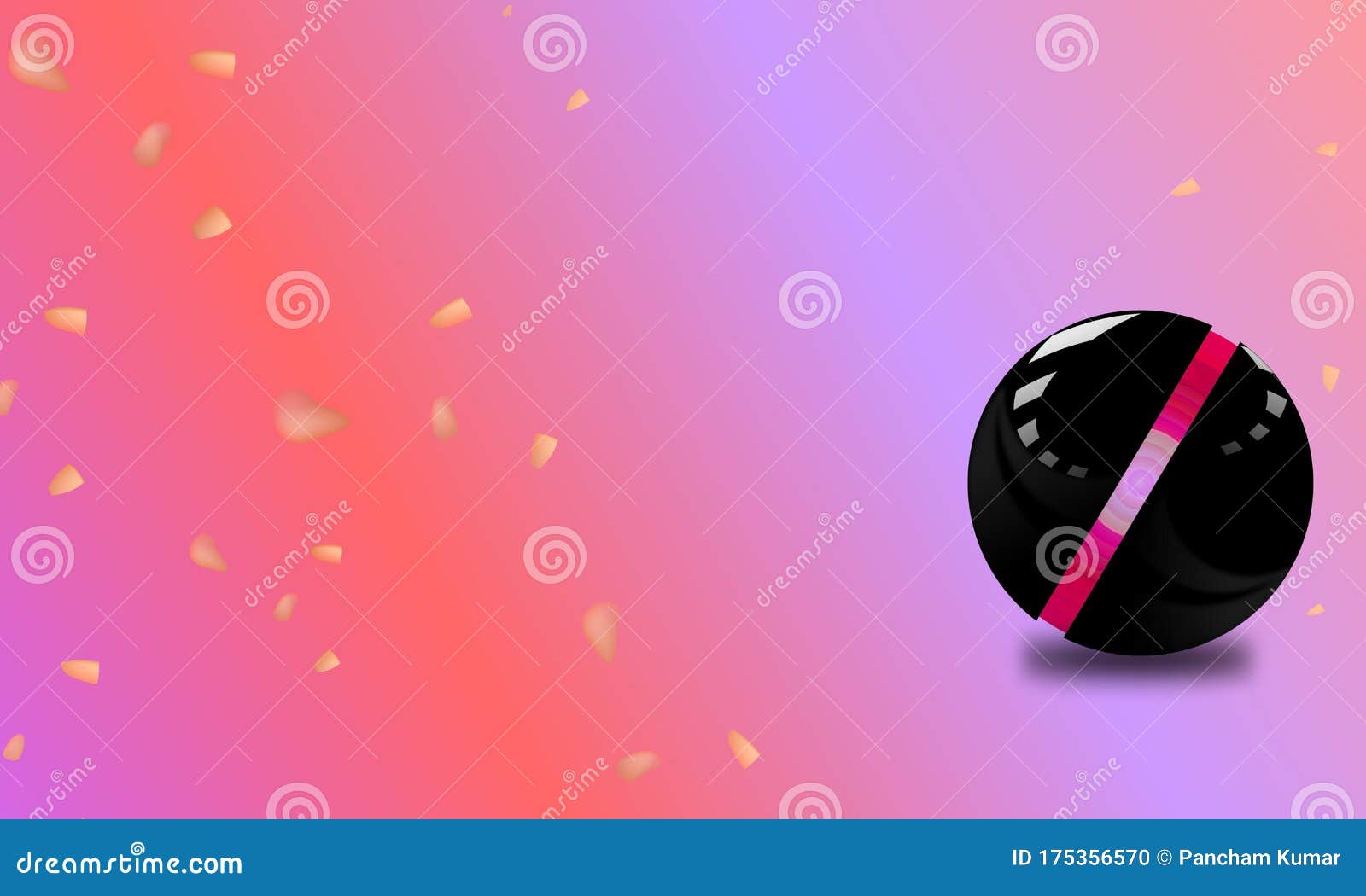 Plastic 3d Icon and Logo Design on Colorfull Background. Stock Vector ...