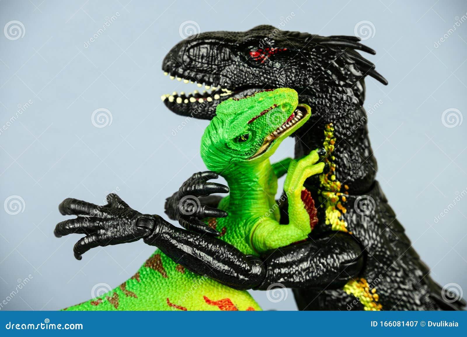 Dinosaurs Hugging Each Other On A Pink Background Royalty-Free Stock ...