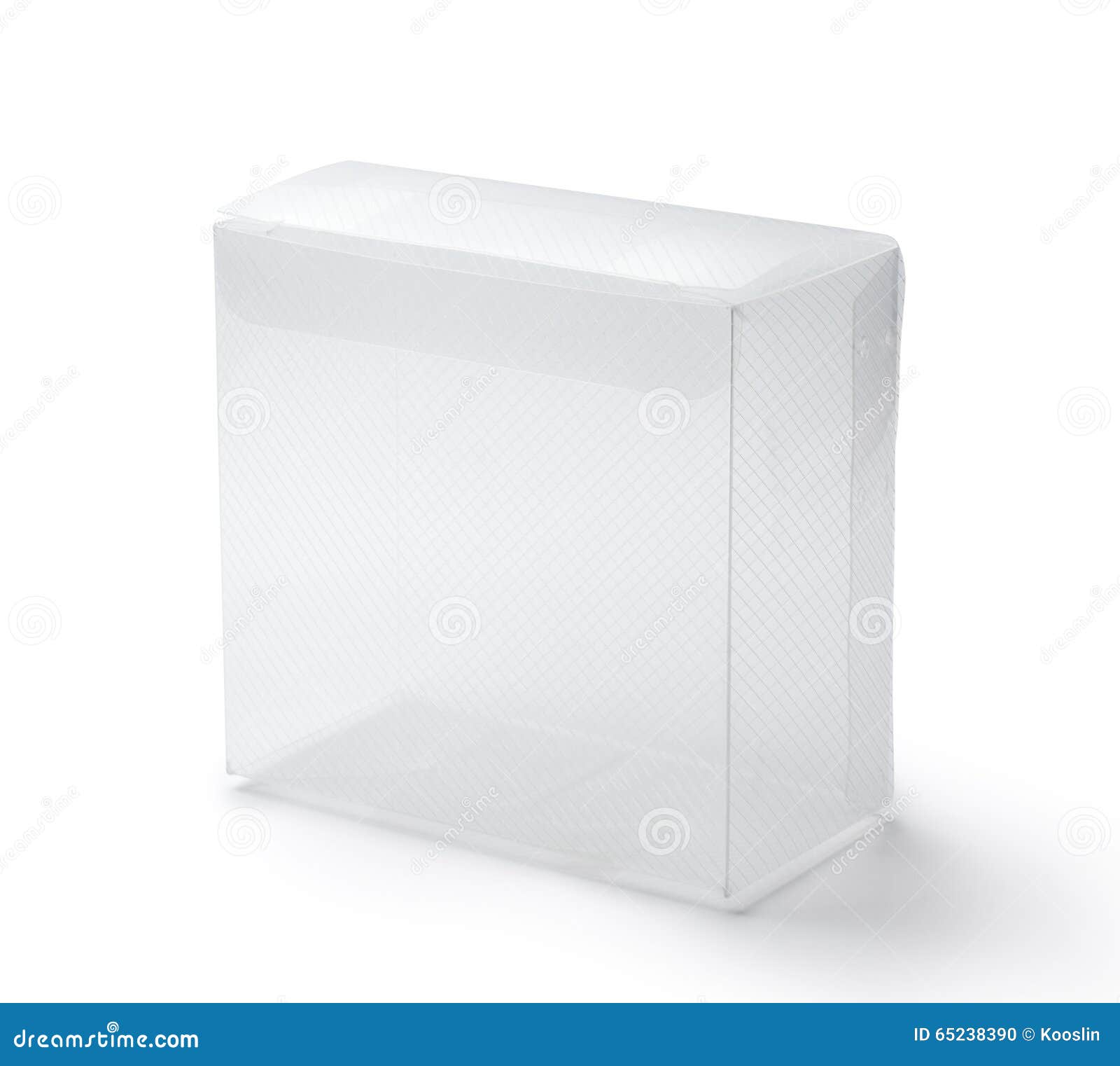 Plastic doos stock foto. Image of transparant, pakket - 65238390