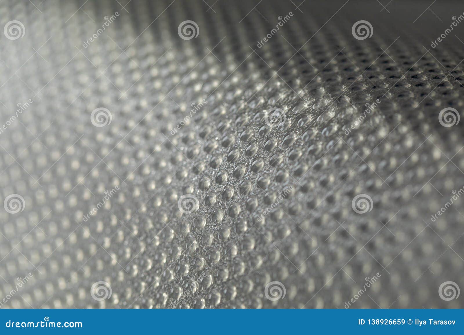 Abstract Background of Lots of Grey Pimples Dots. Plastic Surface with ...