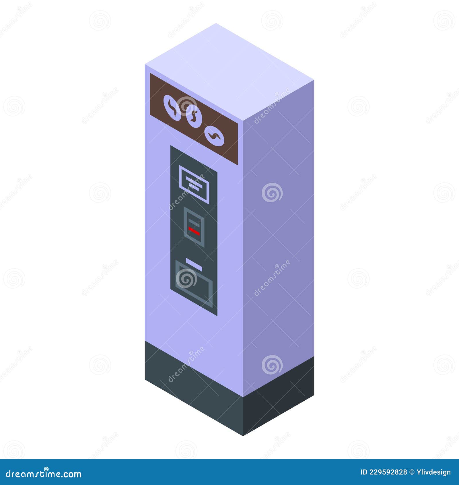 Plastic Drink Machine Icon Isometric Vector. Water Bottle Stock Vector ...