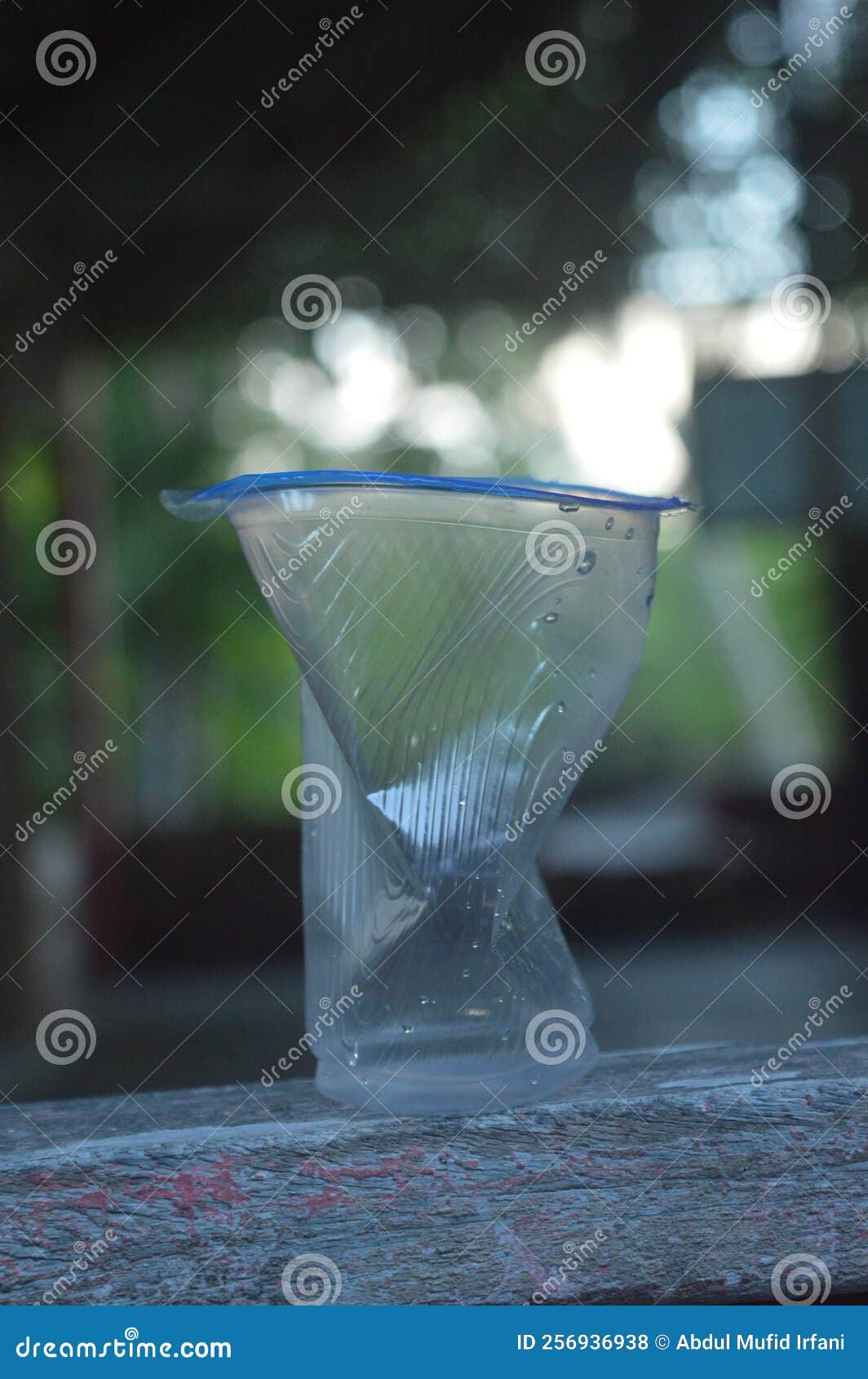 Plastic Drinking Bottle Garbage Object that Has No Contents Inside ...