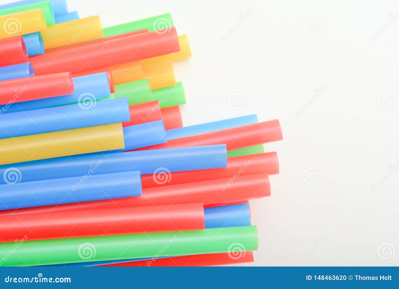 Plastic Drinking Straws, Single Use Plastic Straw Stock Photo - Image ...